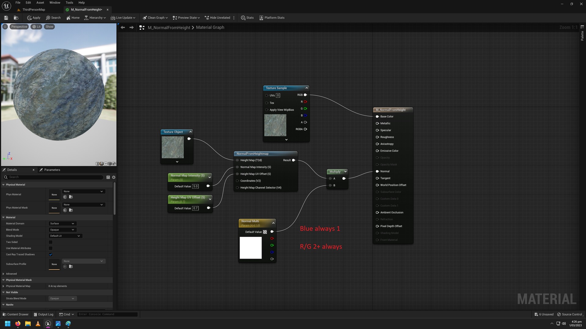 Damien Ramirez (CG) - Materials Part 3 UE5