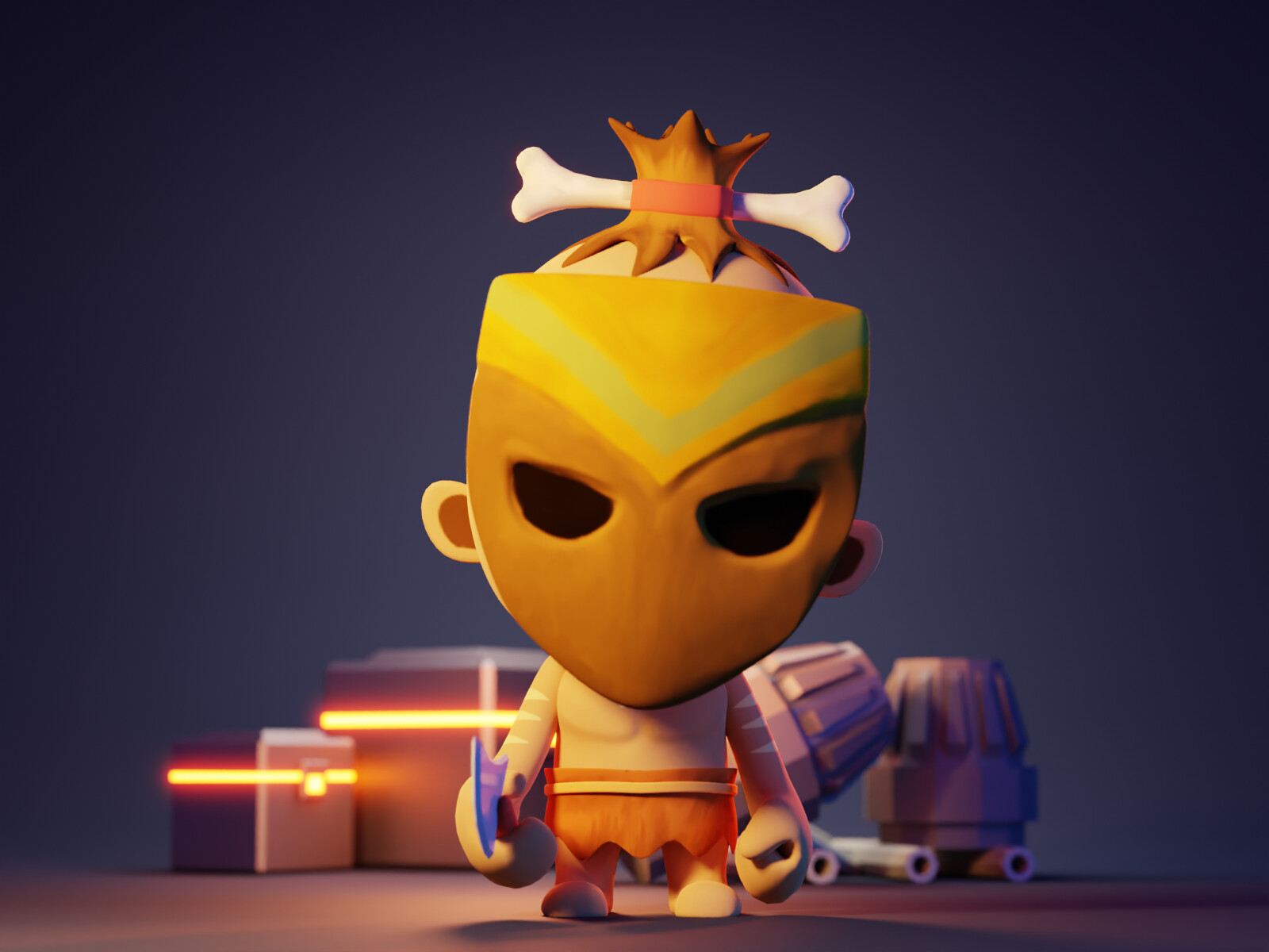 ArtStation - low poly character