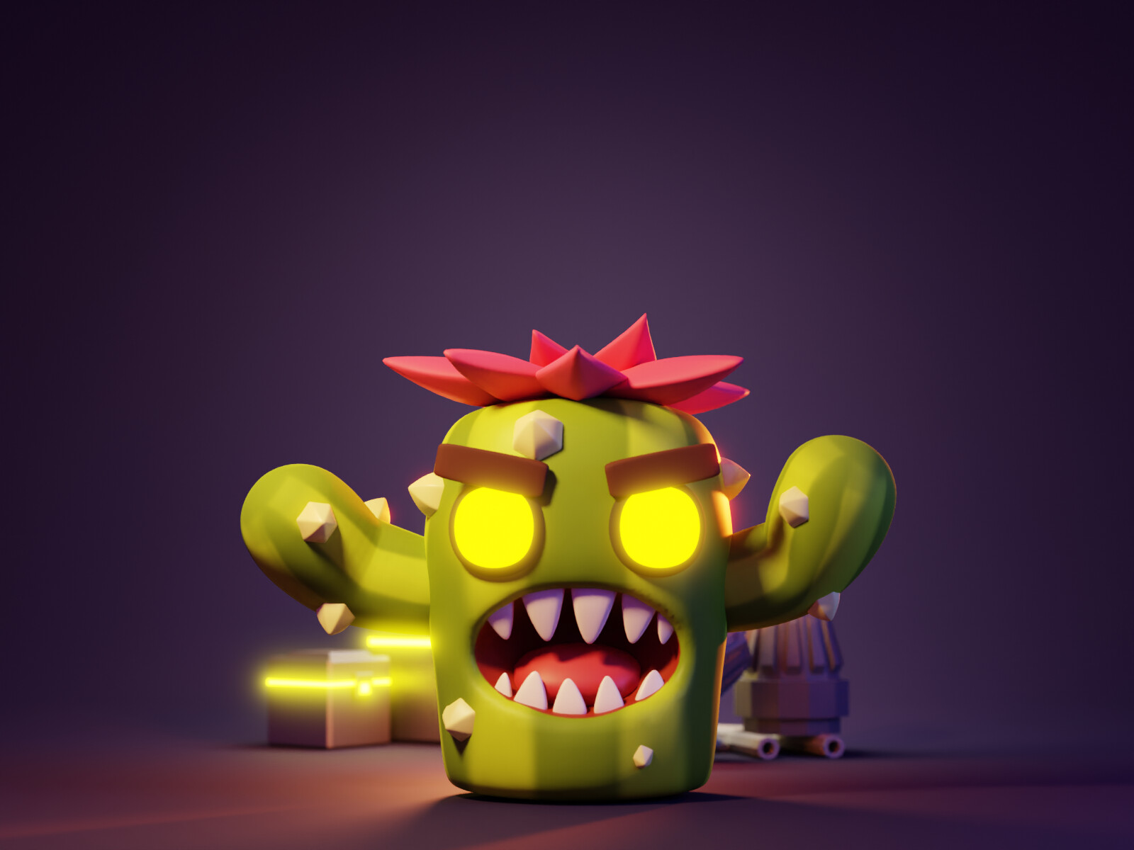 ArtStation - Angry Cactus