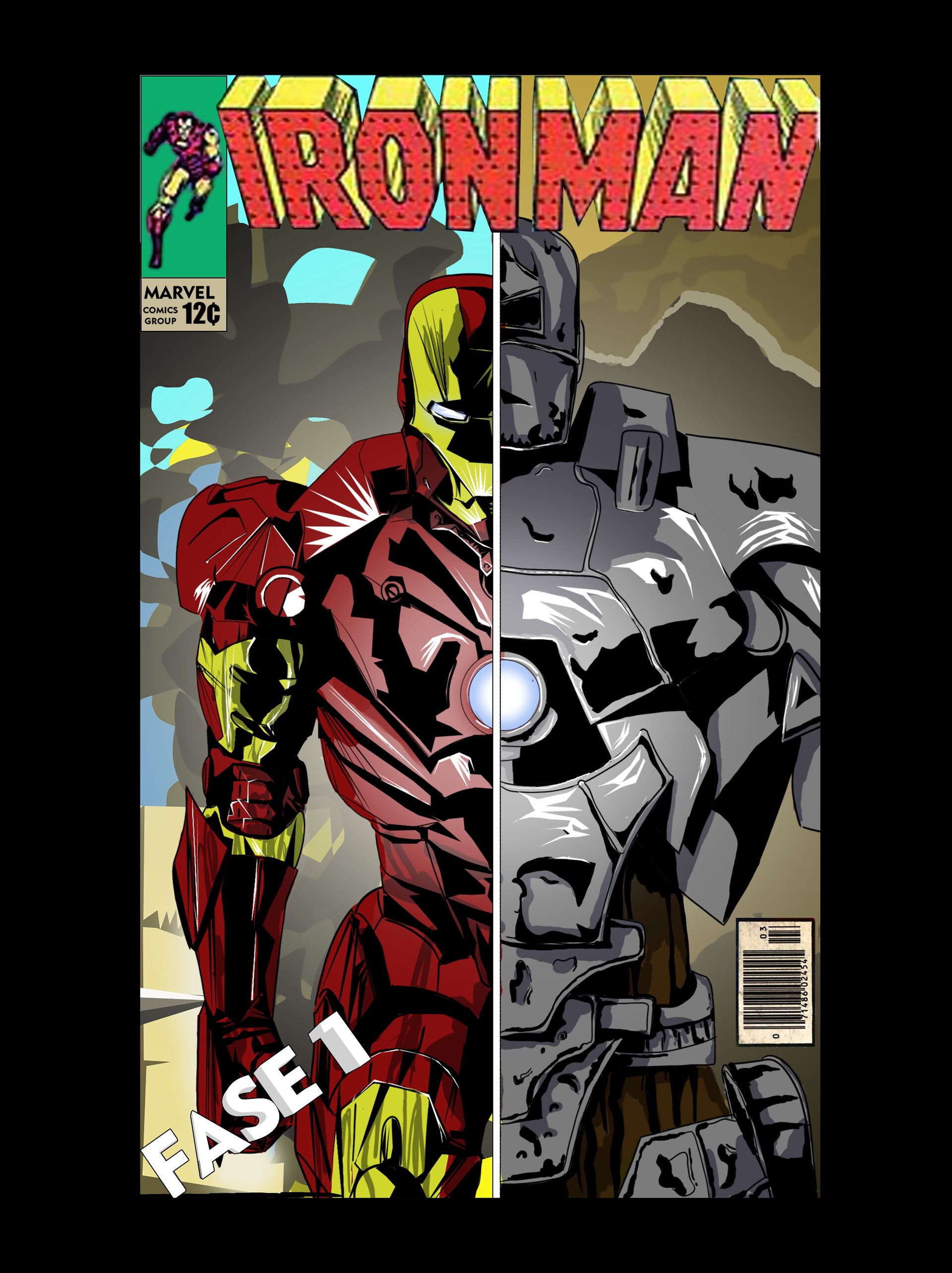 Iron Man Comic Book Covers