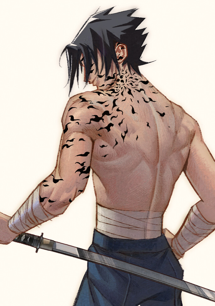 Artstation Sasuke