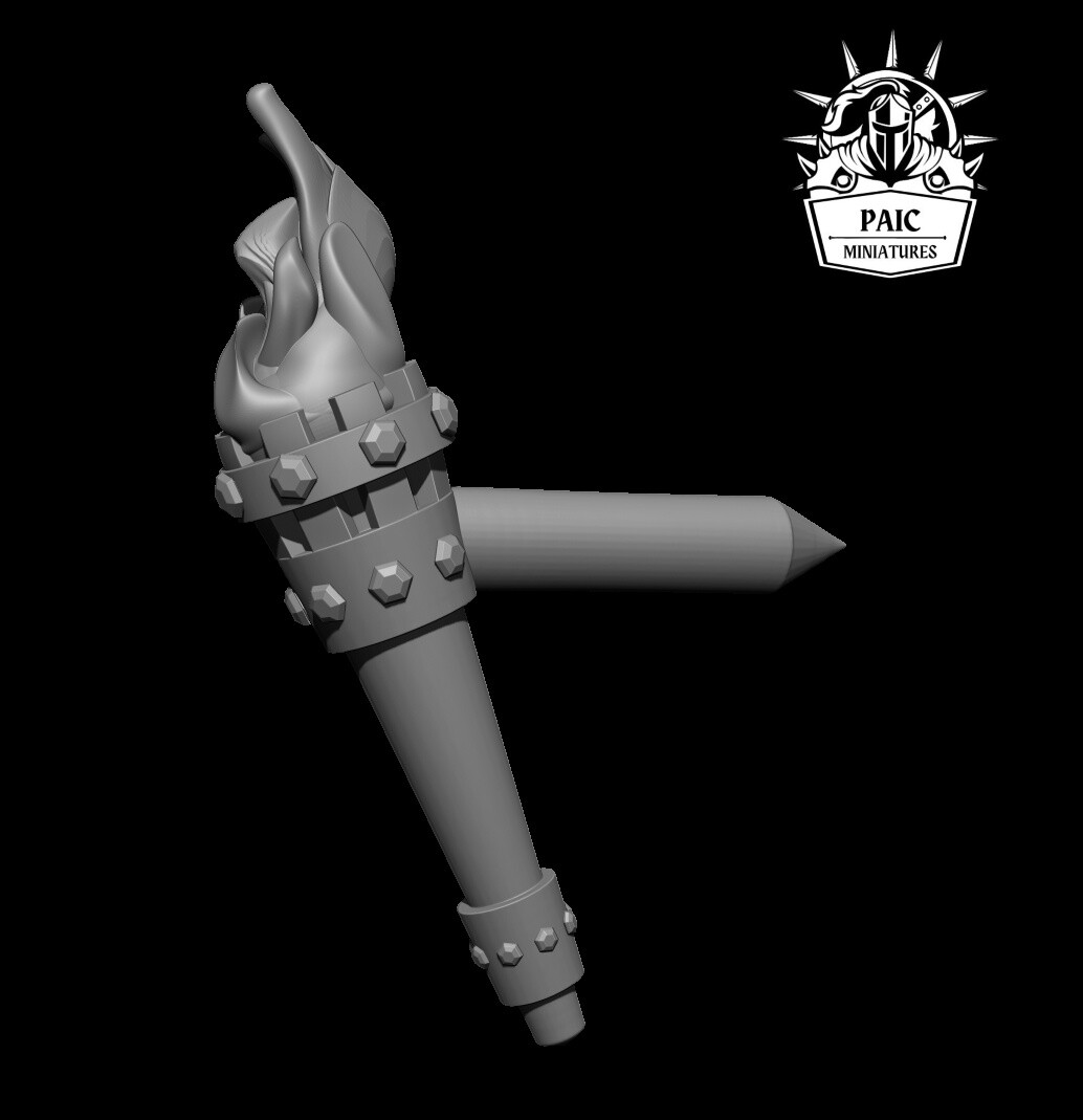 Paic - torchlight for foam walls.