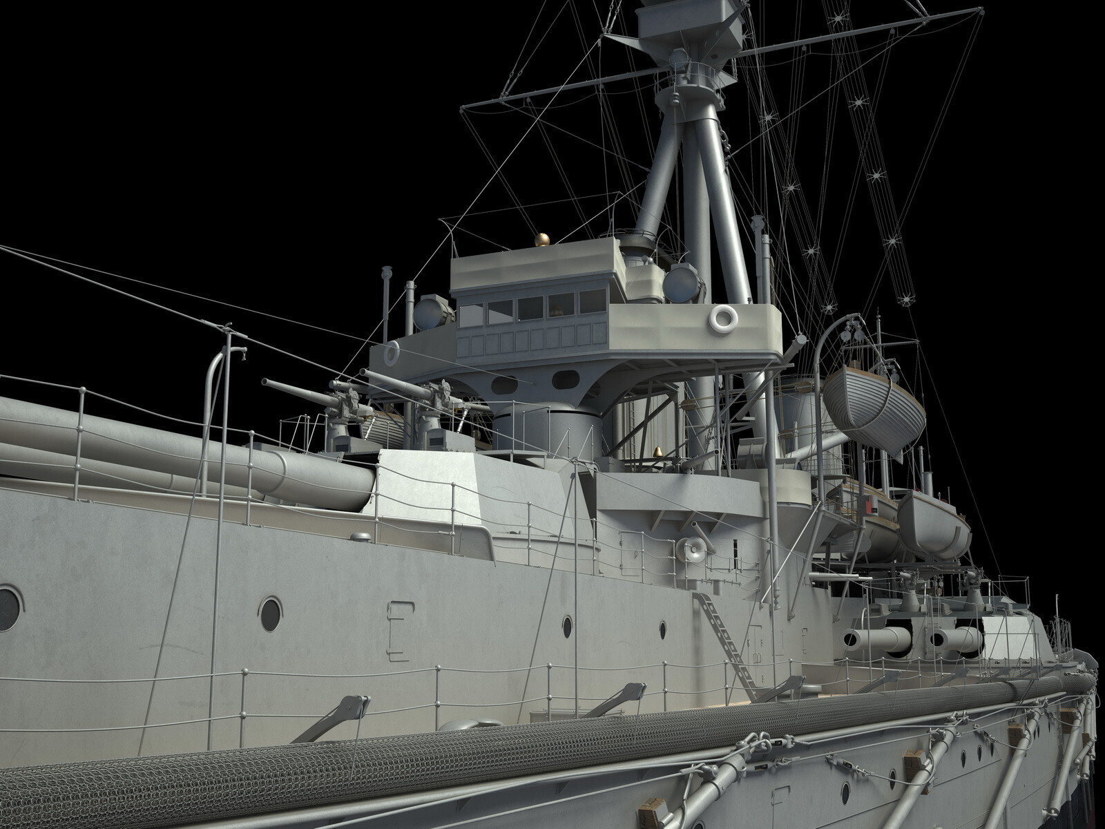 ArtStation - British battleship HMS Dreadnought