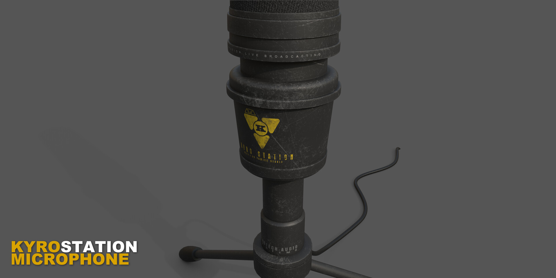 ArtStation - Microphone for Kyro Station