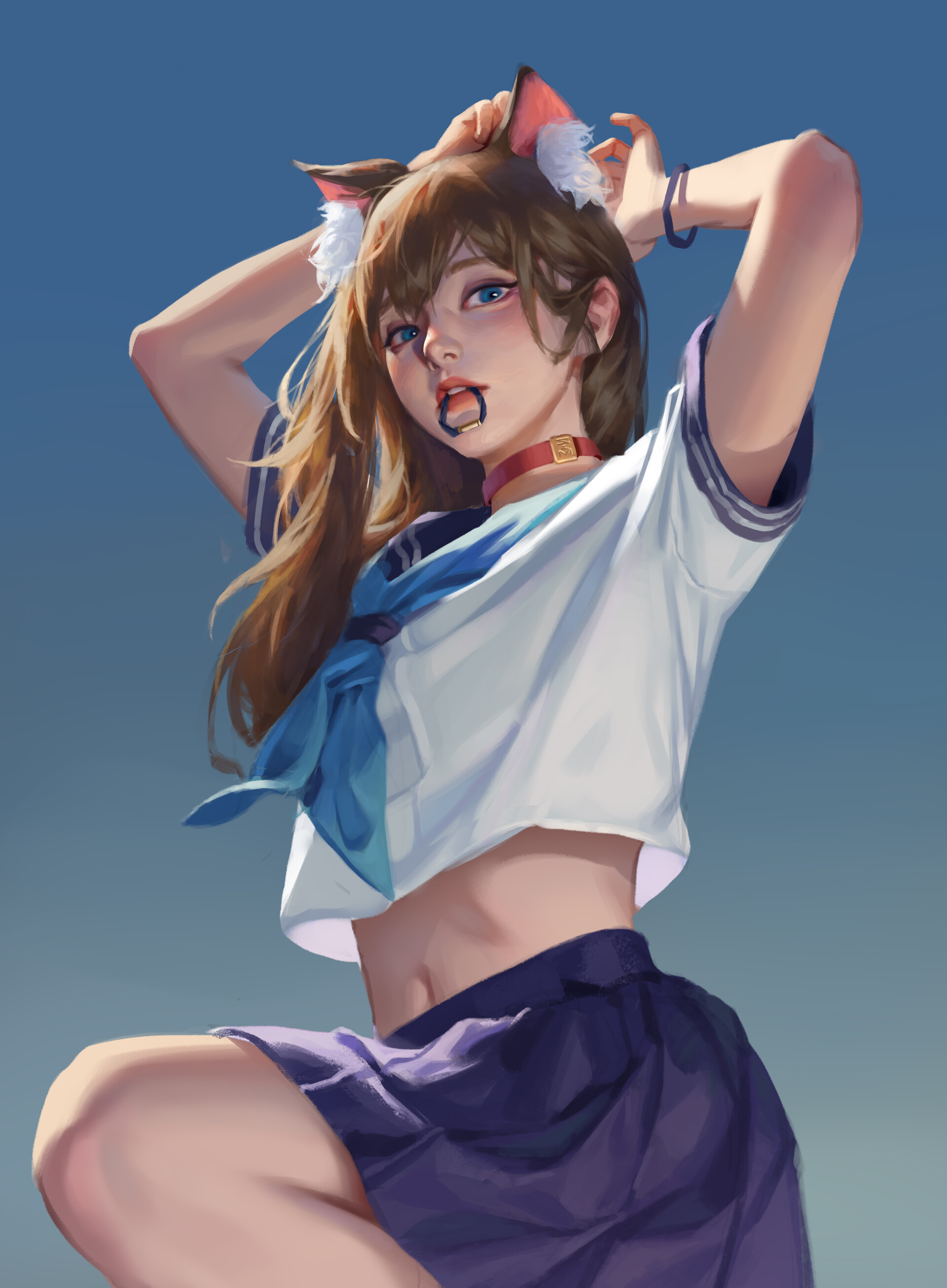 ArtStation - cat girl