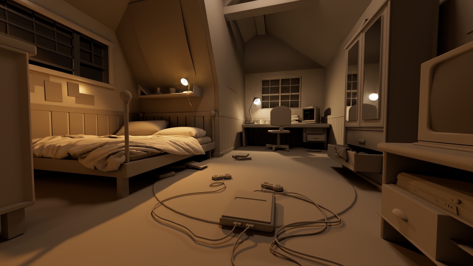 ArtStation - bed-room