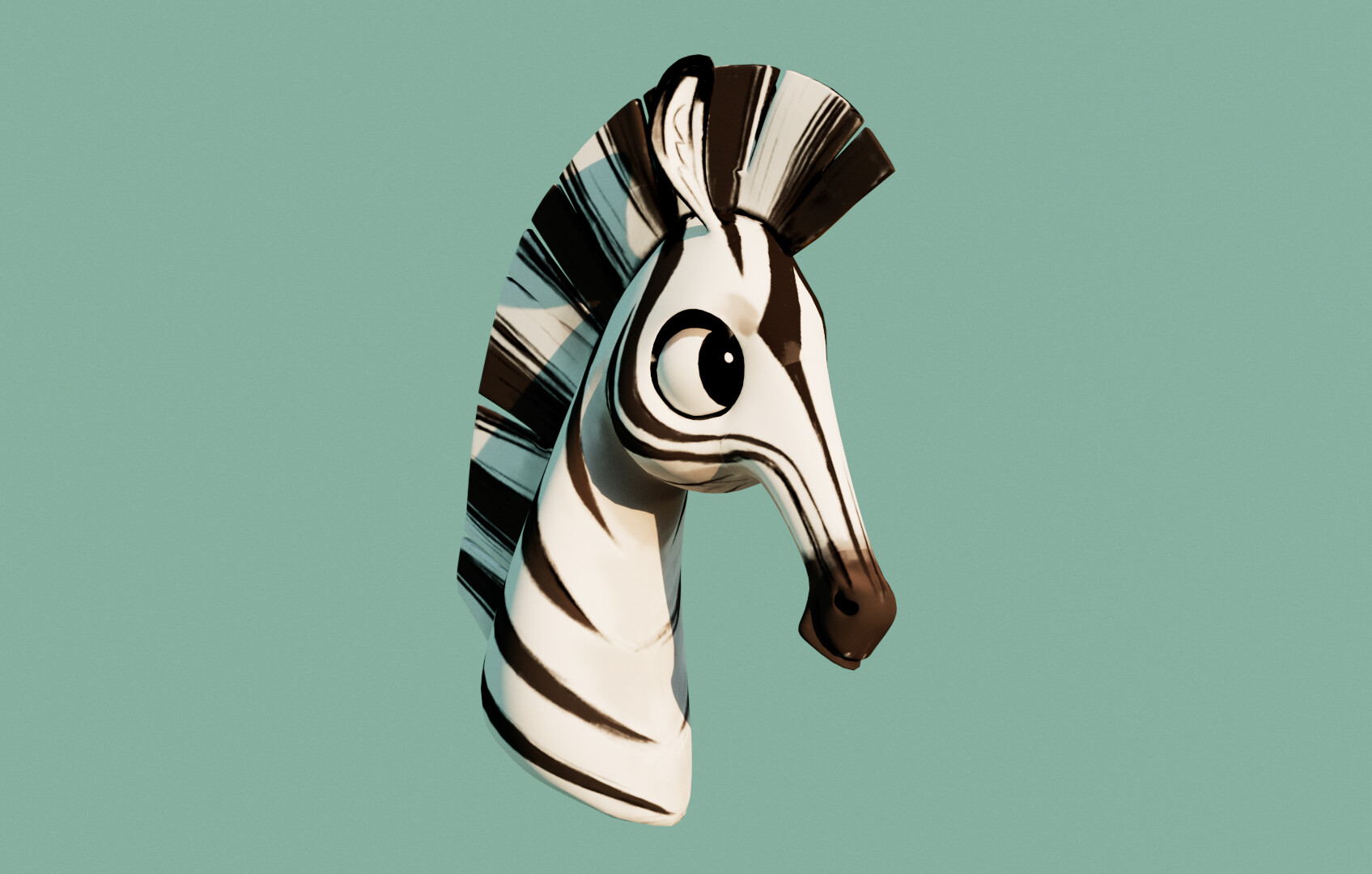 ArtStation - The Curious Zebra