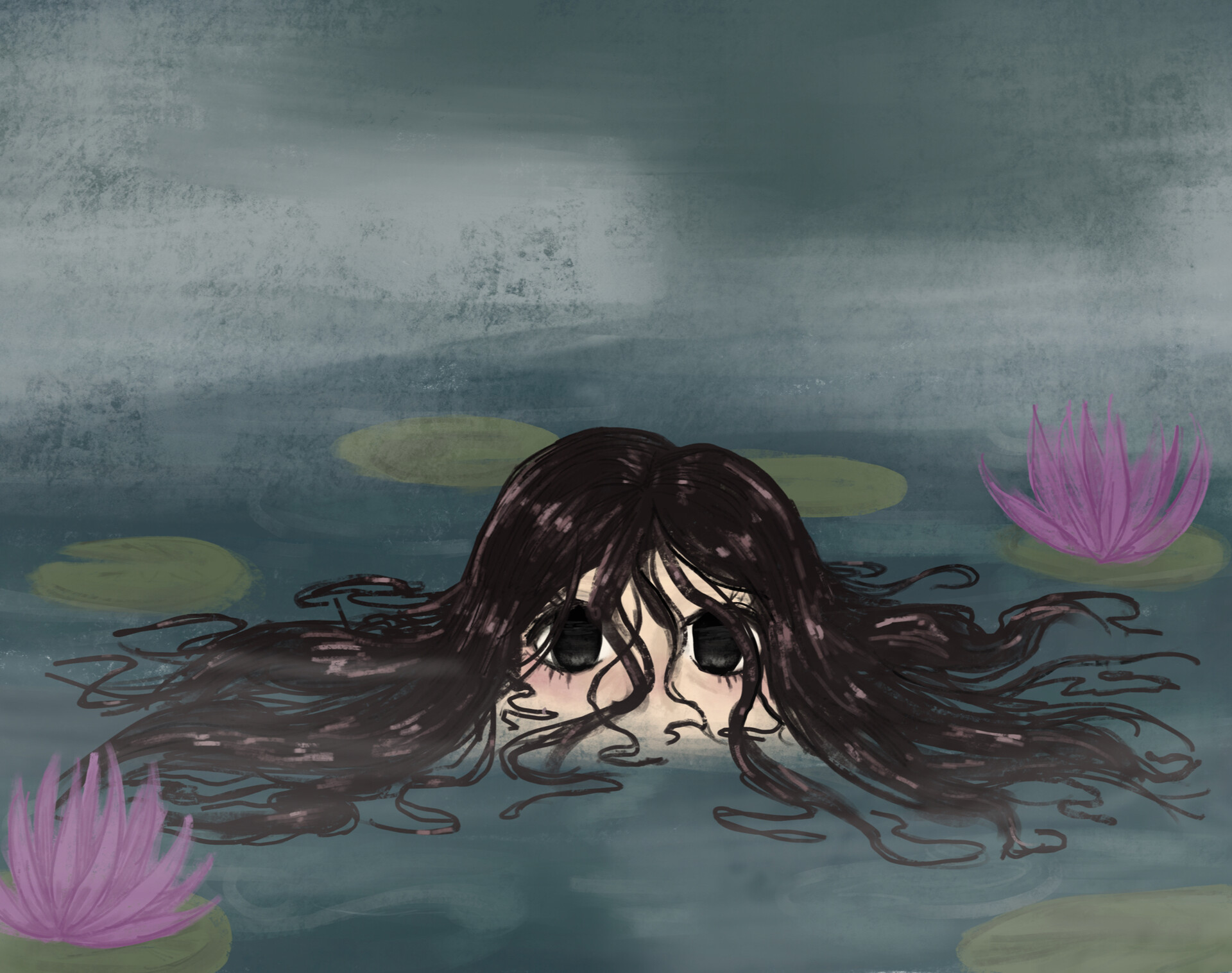 ArtStation - Lurking in the swamp