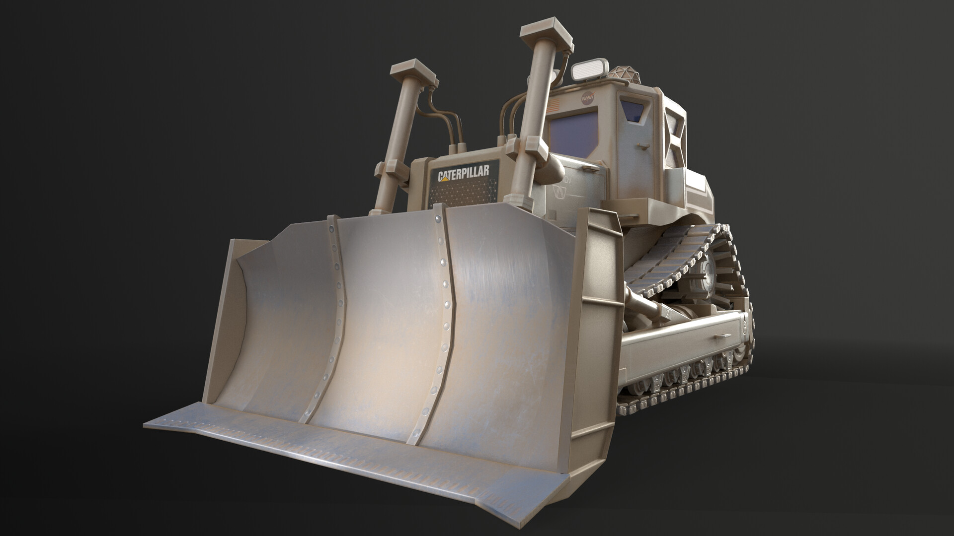 Incaica - Bulldozer - Mars rover