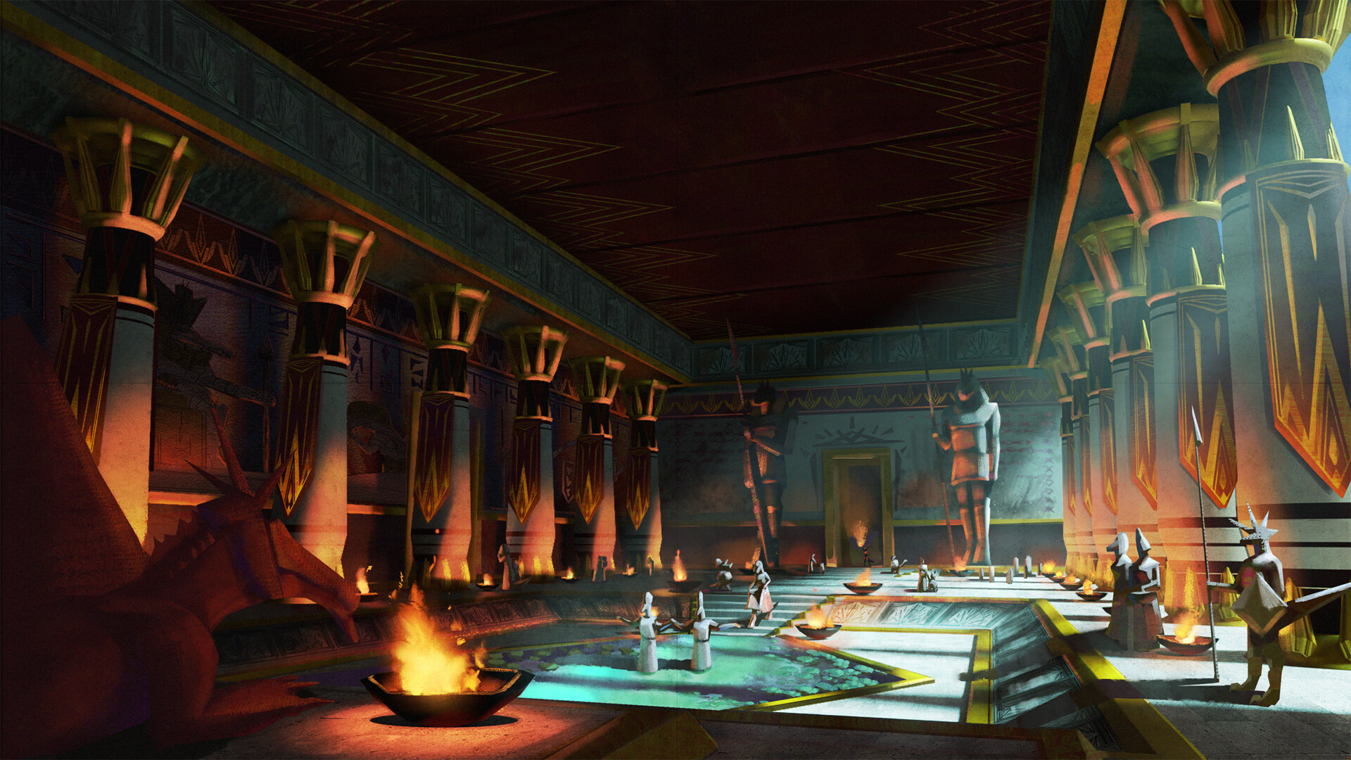 ArtStation - Worship Room Concept