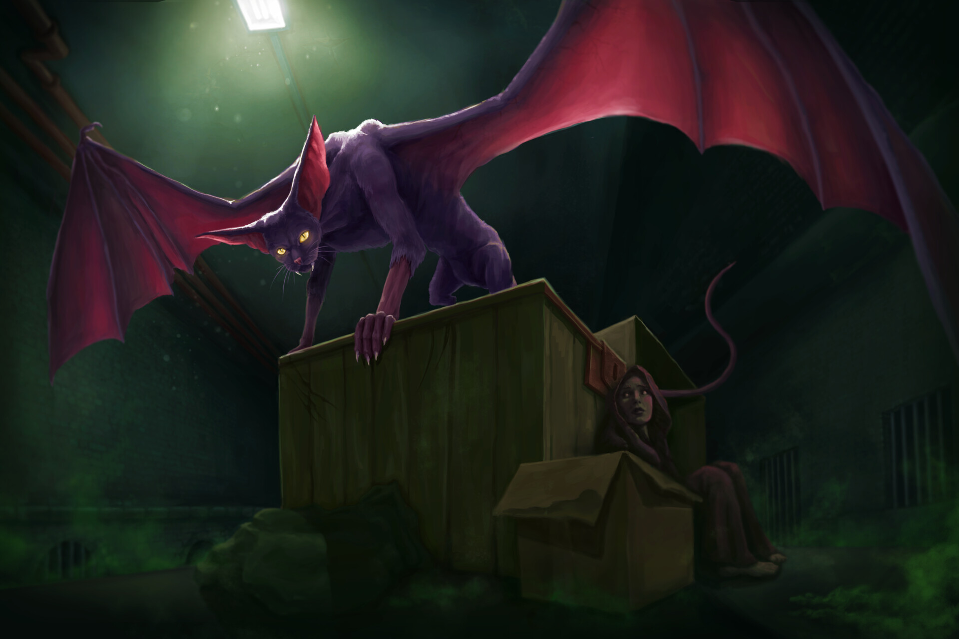 ArtStation - RatBatCat Illustration