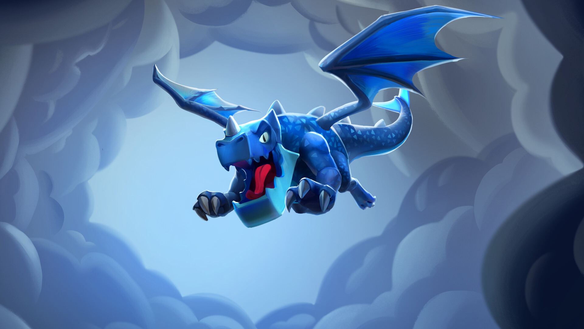 electro dragon wallpaper
