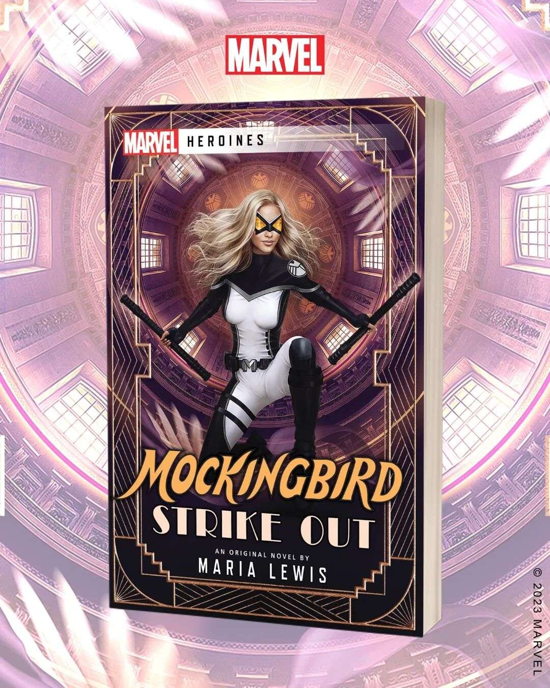 Anna Astrid - Book cover for MARVEL: 'Mockingbird: Strike Out' written ...