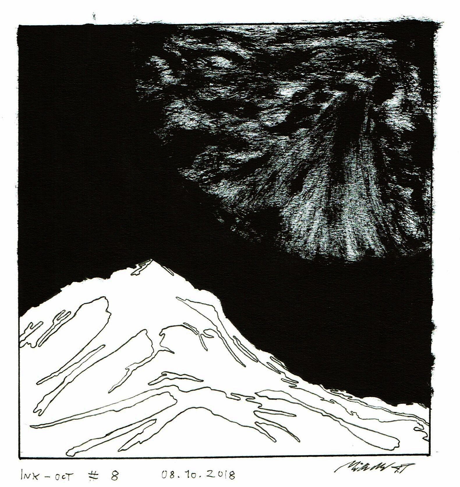 ArtStation - Ink-October no: 8 2018