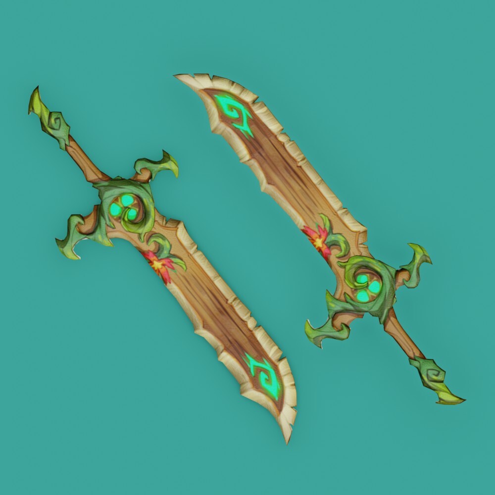 how to make grass sword