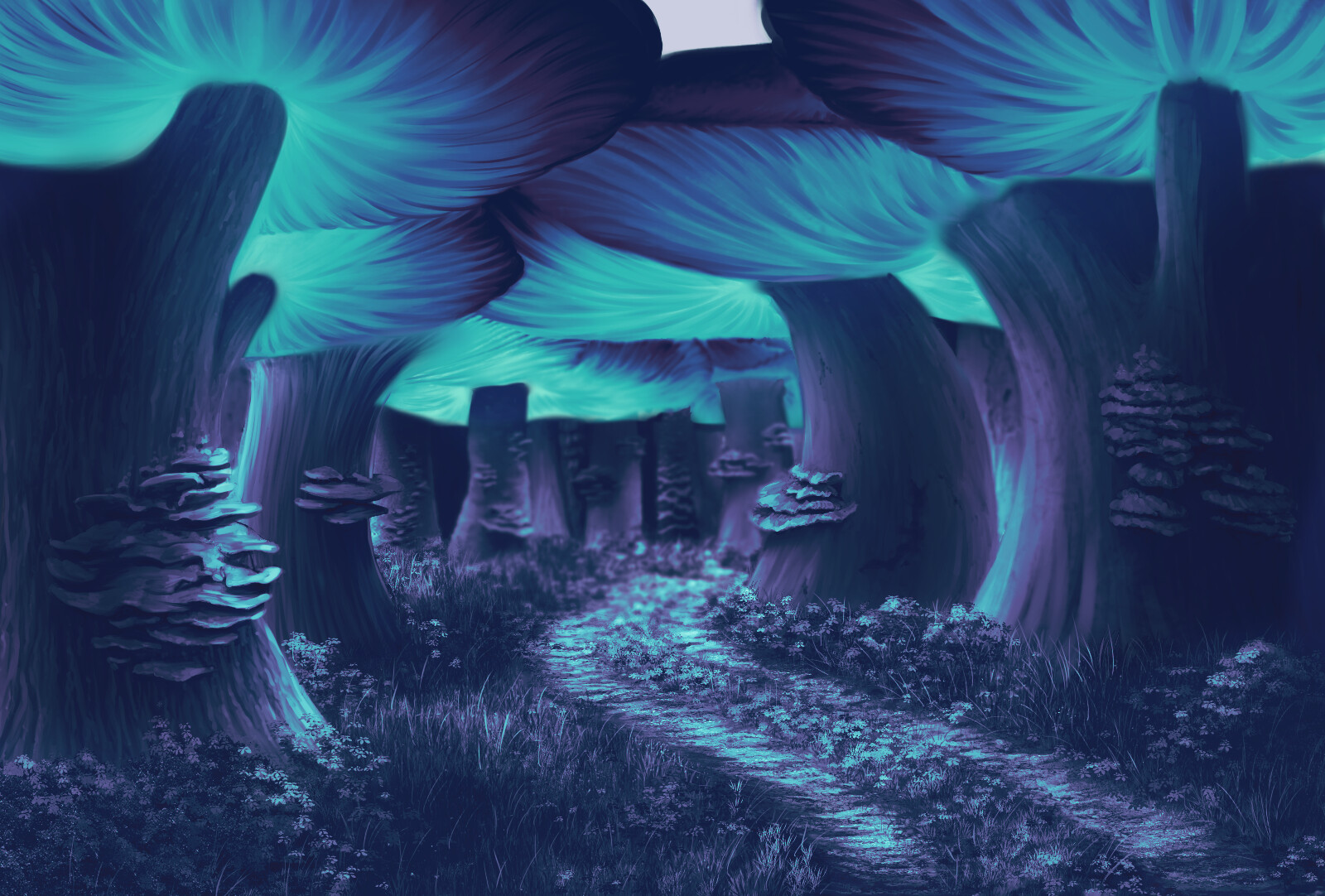ArtStation - Mushroom Forest