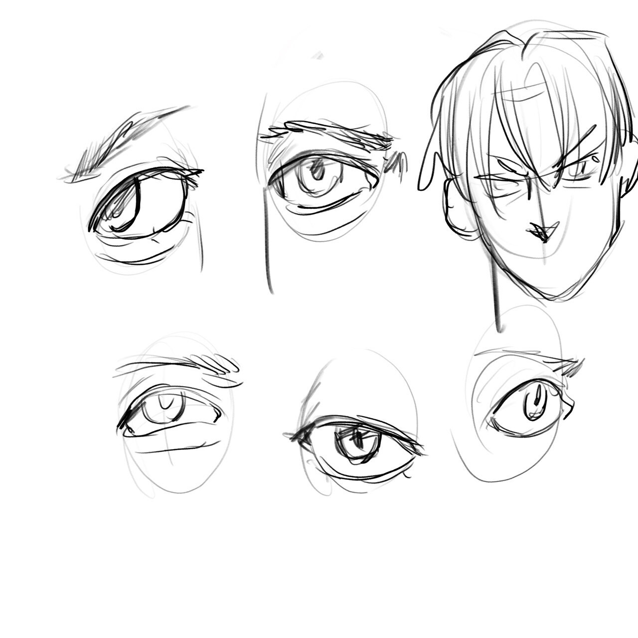 how to draw anime eyes mikeymegamega