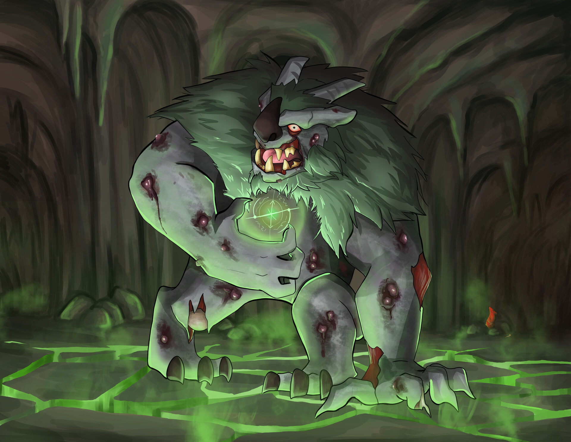 ArtStation - Blighted Troll