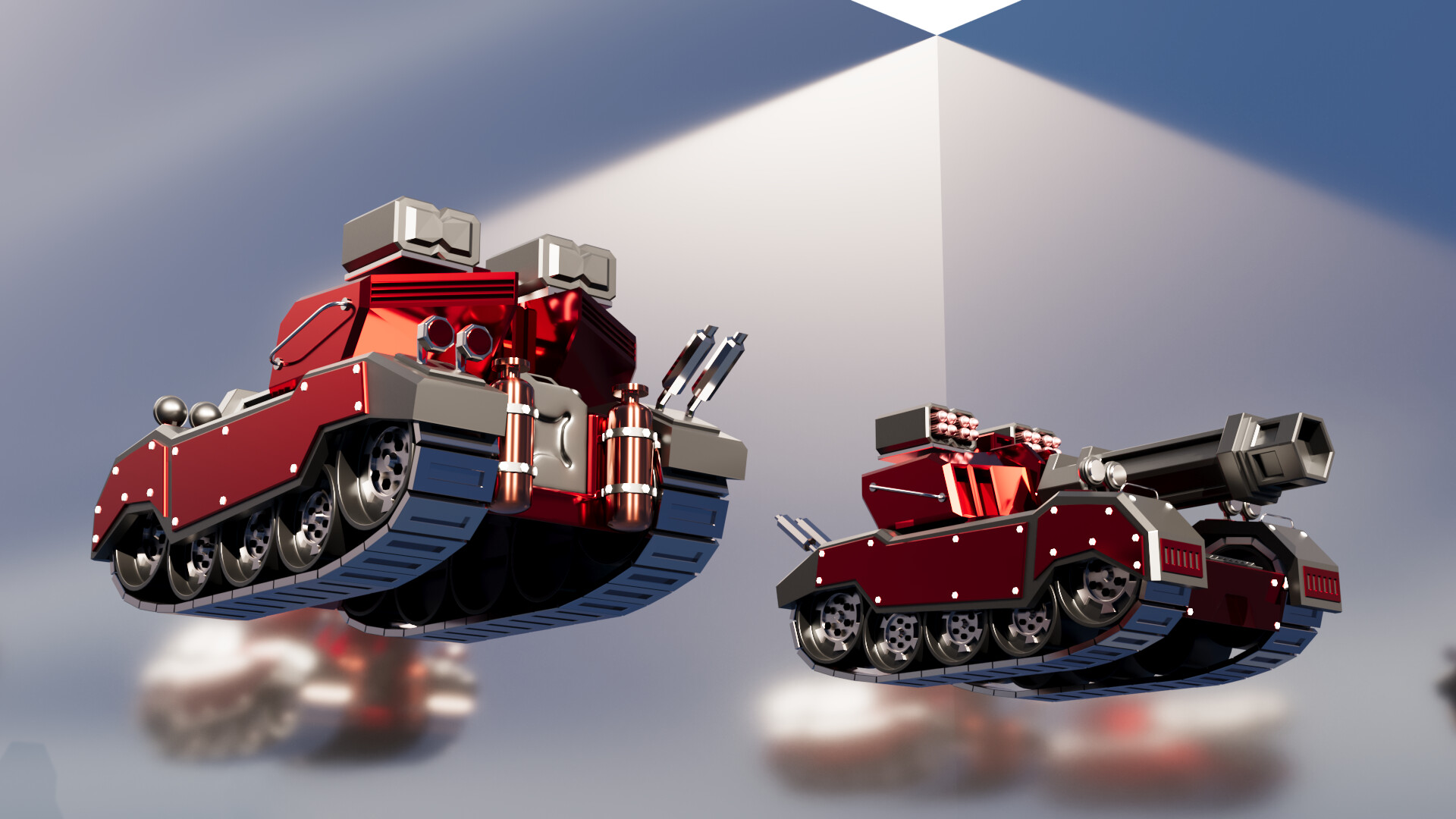 ArtStation - Stylized Tank 01 ref:serpico3d.2020