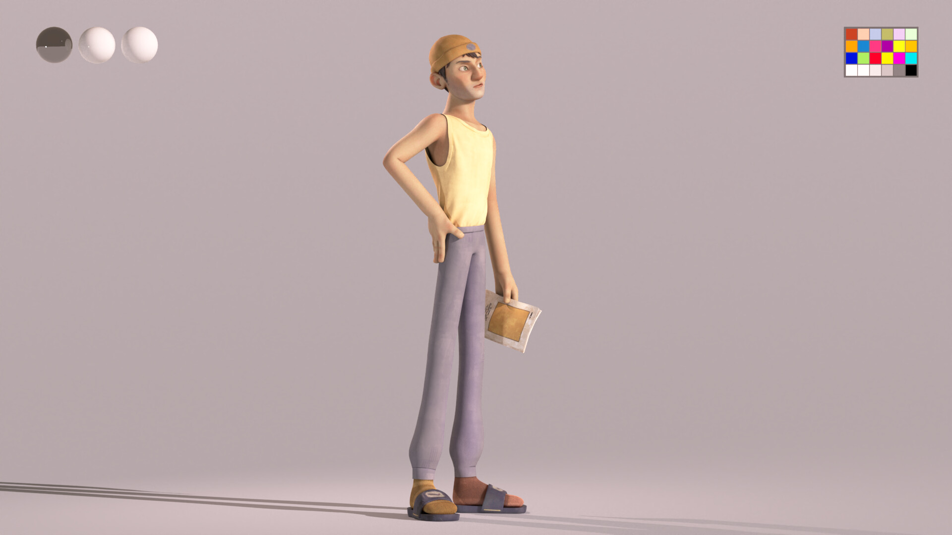 Elise Golfouse - Character - Walter