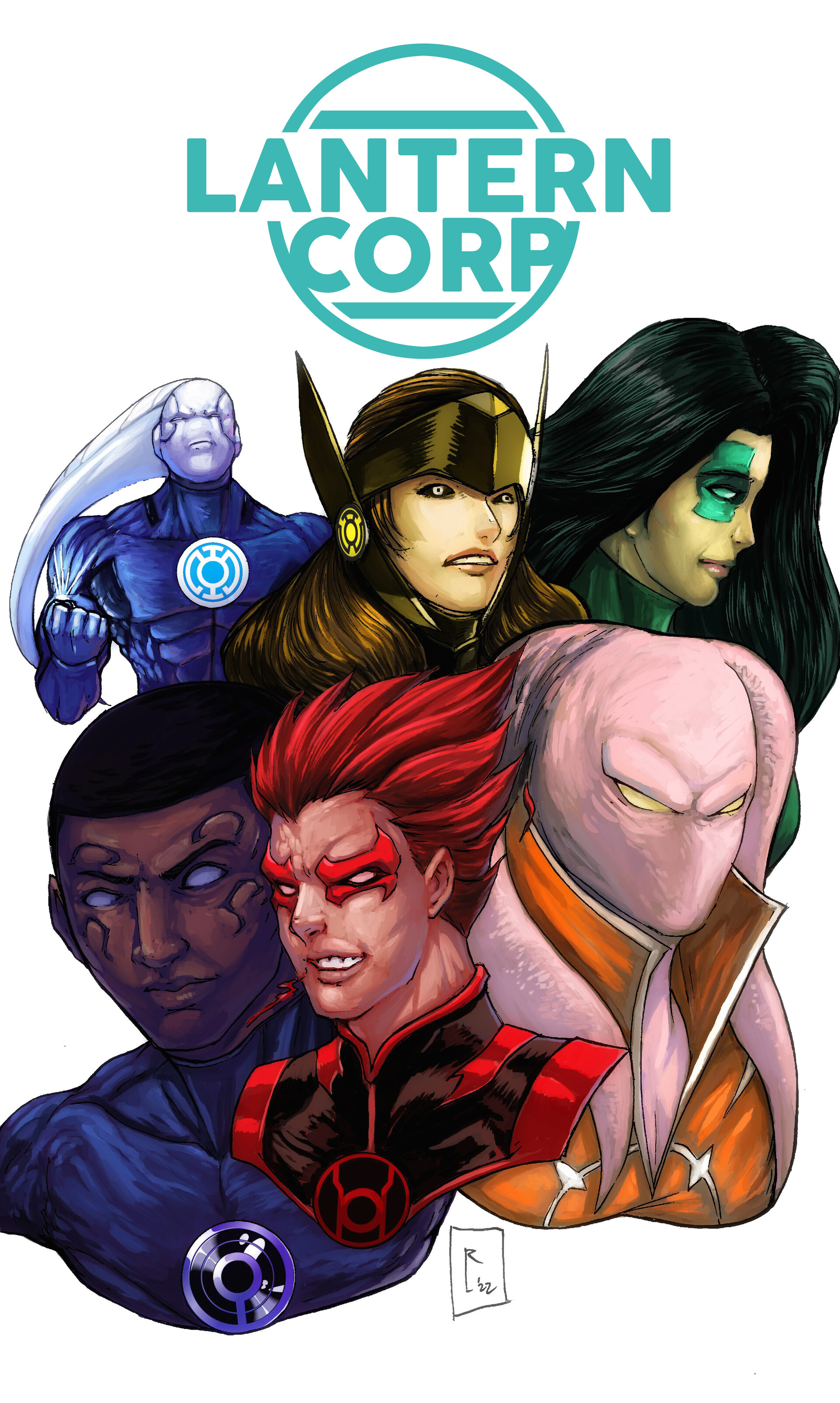 ArtStation - DC Lantern Corp