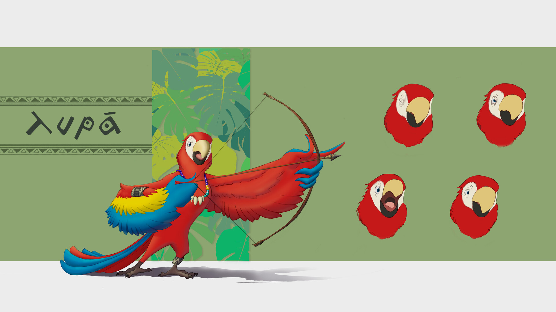 ArtStation - Character - Tupã