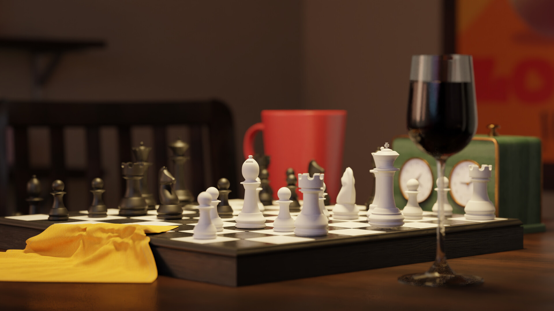 ArtStation - Chess & Chill.