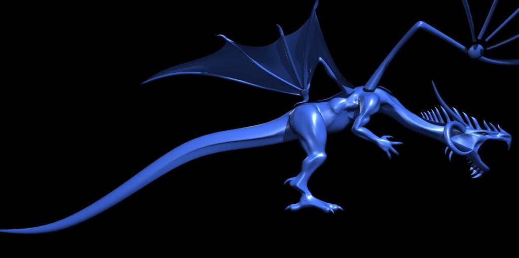 ArtStation - Dragon Model