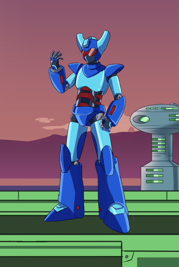 ArtStation - Megabot R80Y - Short Animation Project