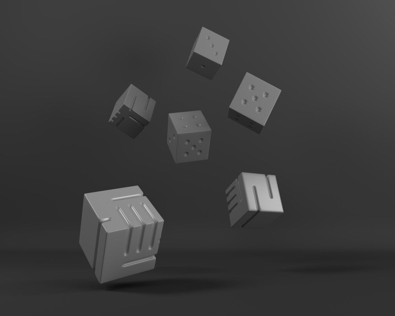 ArtStation - Revised 3D Dice