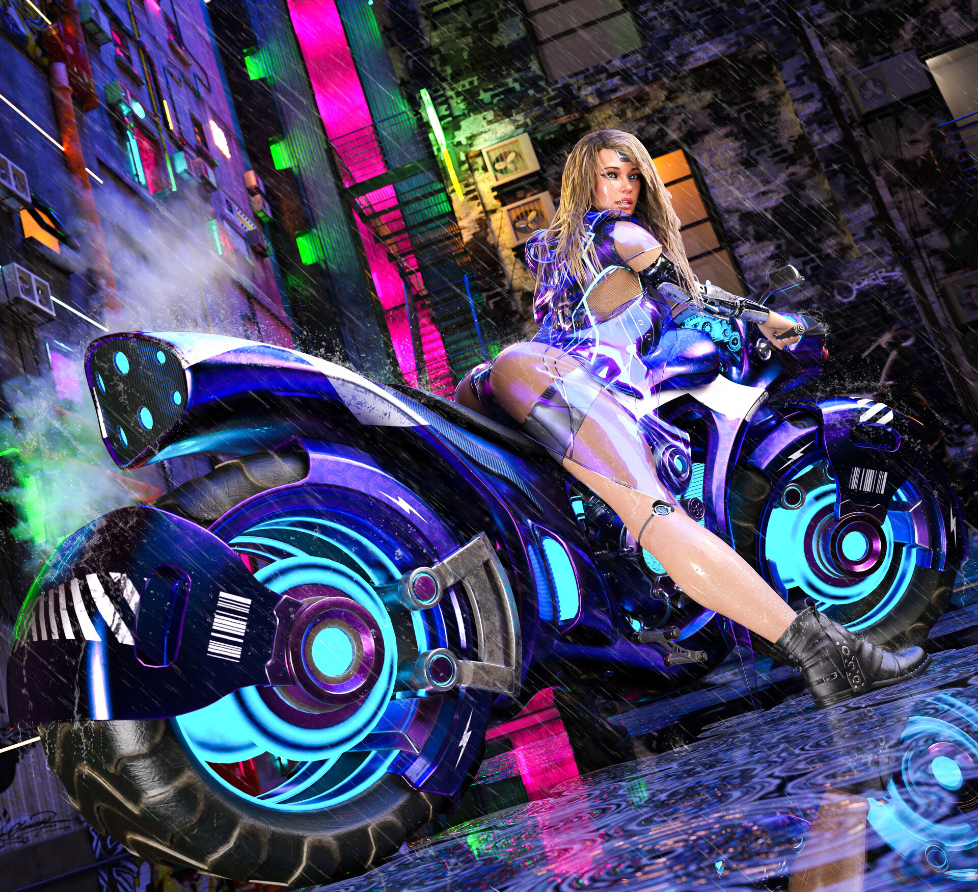 ArtStation - Hard Rain