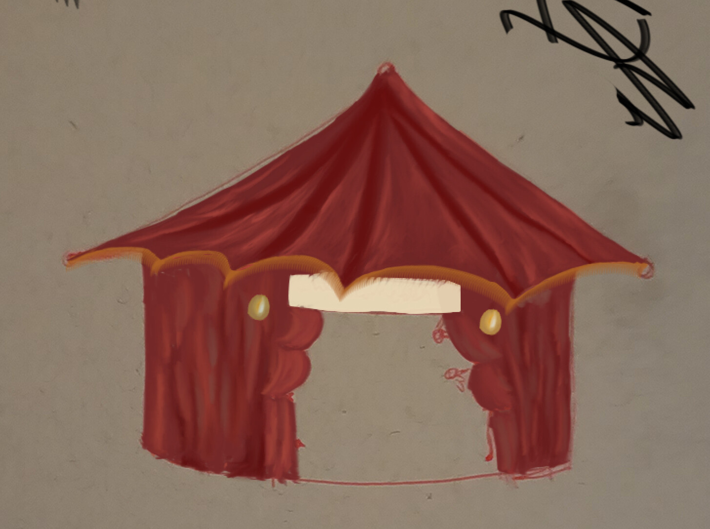 ArtStation - Circus Tent Set Design
