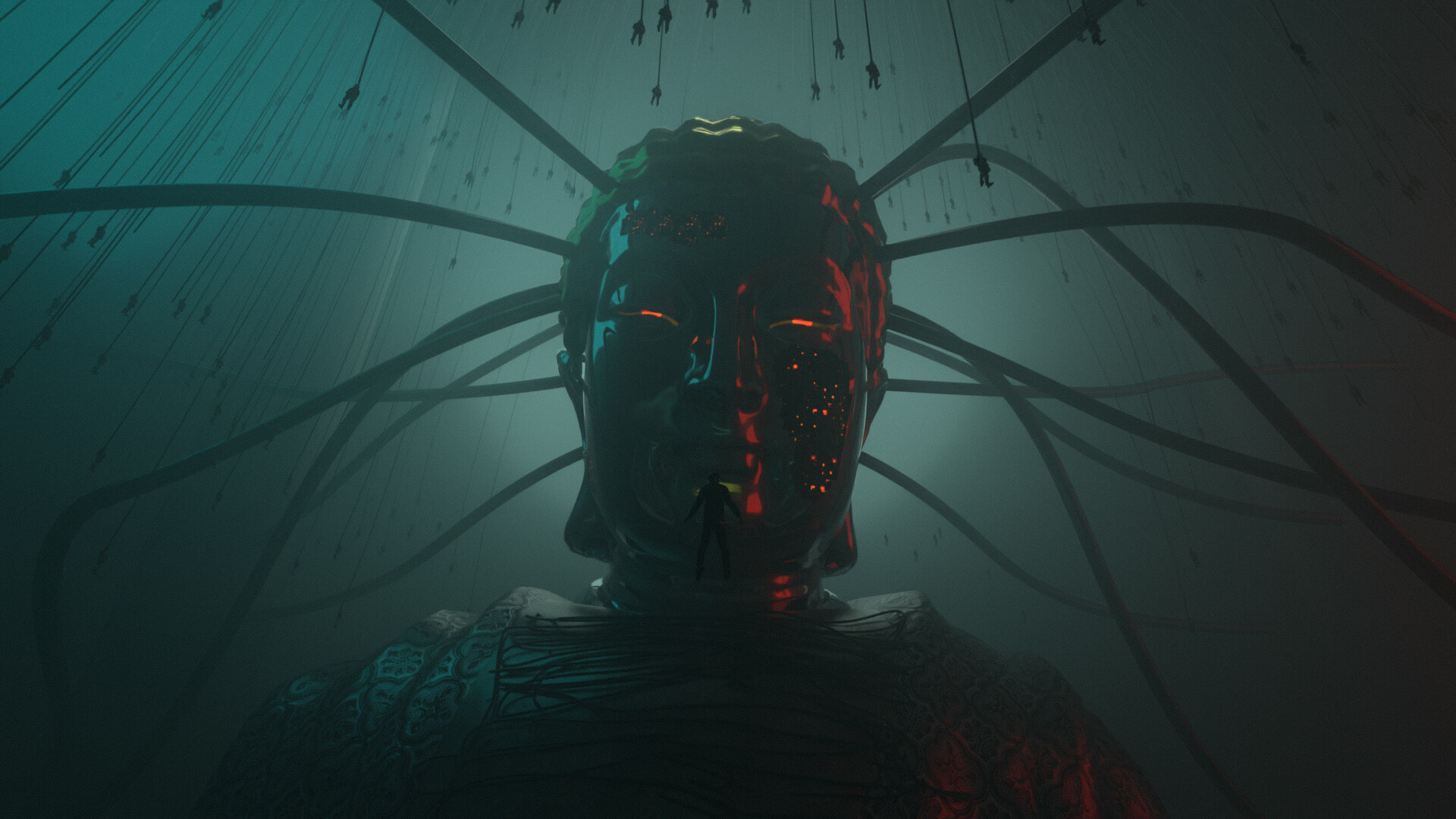 ArtStation - Cyber Buddha