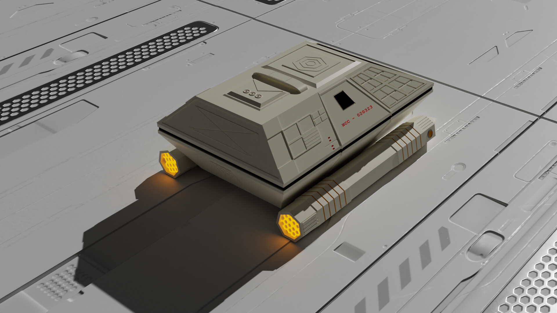 ArtStation - Shuttle Pod.