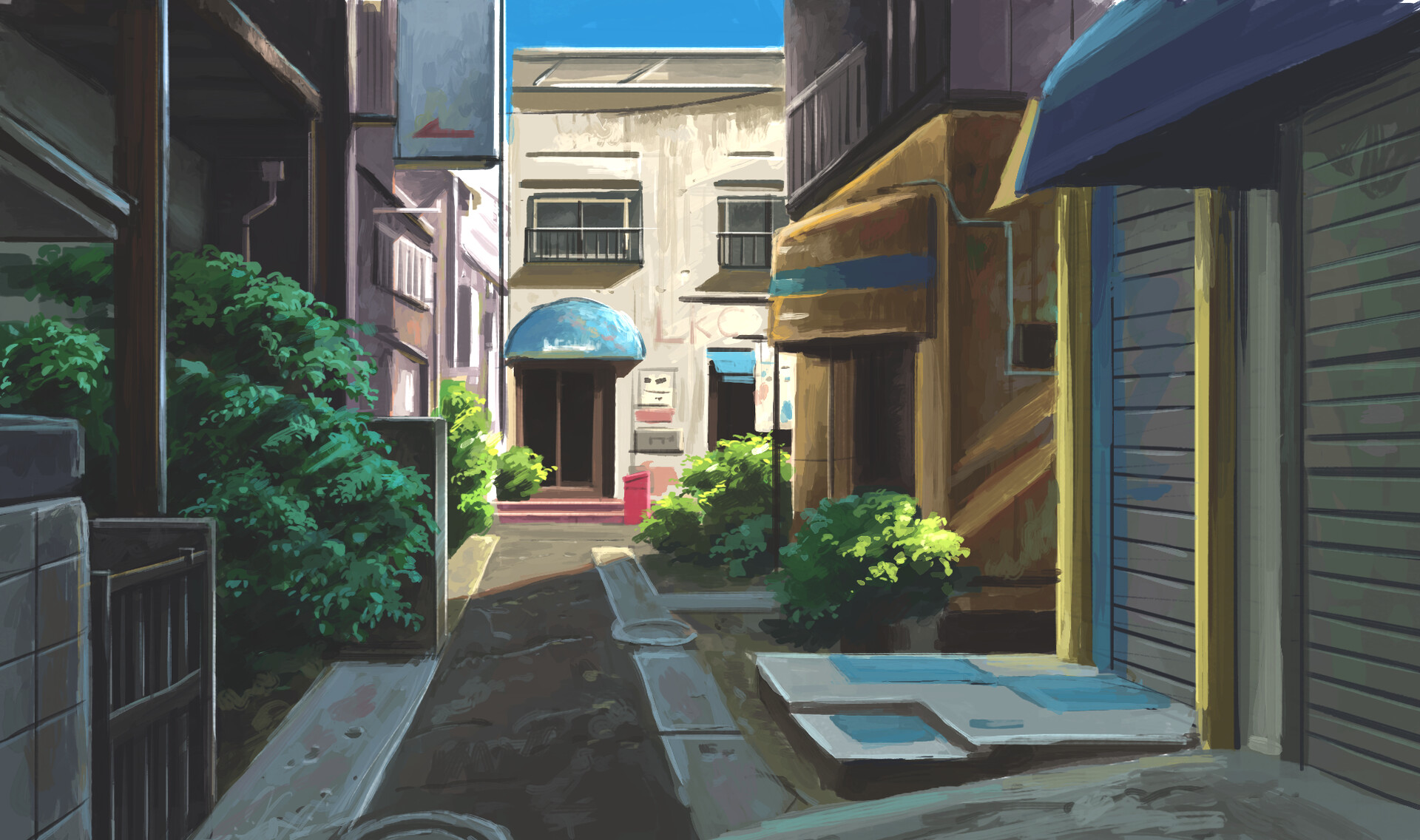 ArtStation - alley