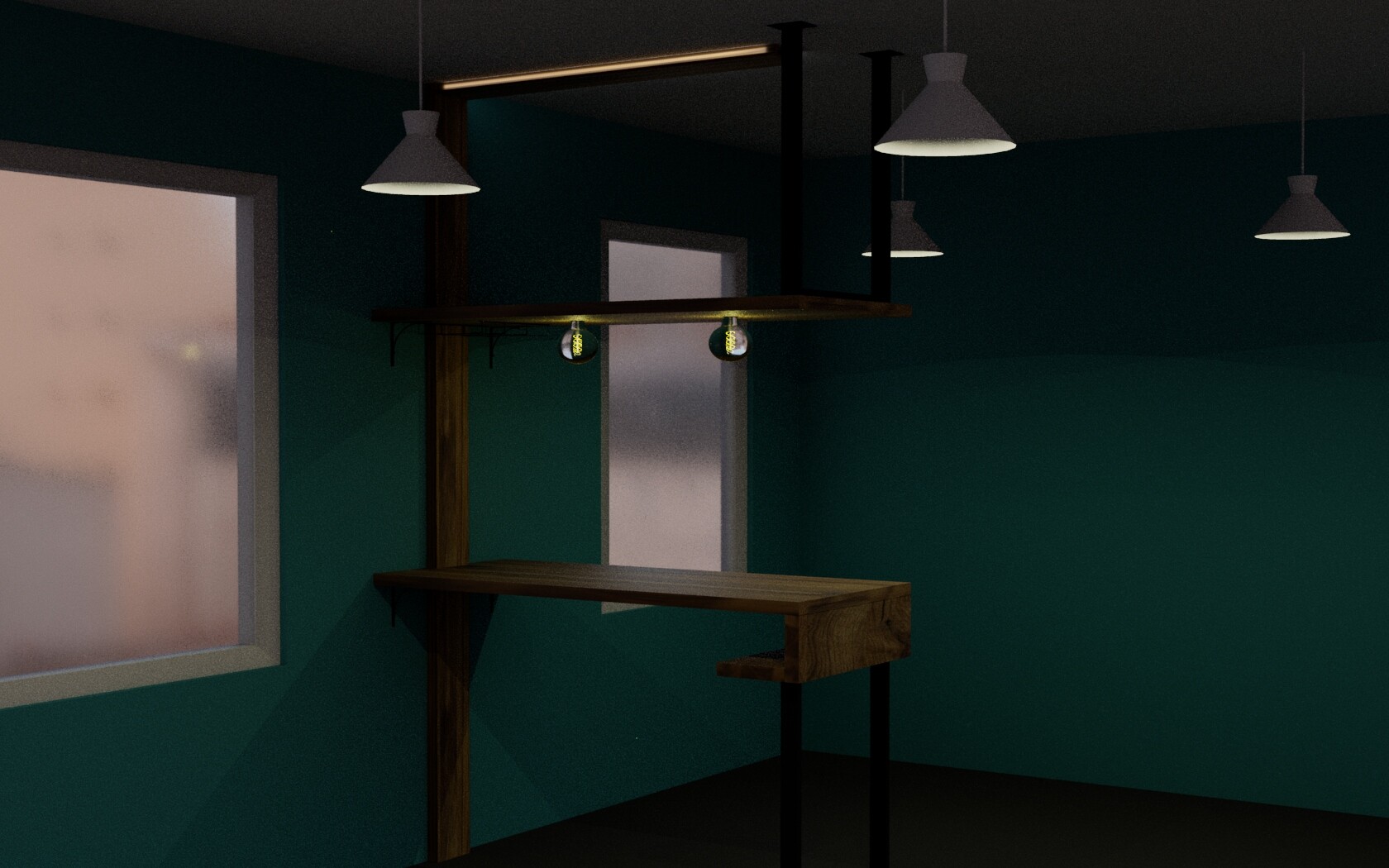 ArtStation - Bar table