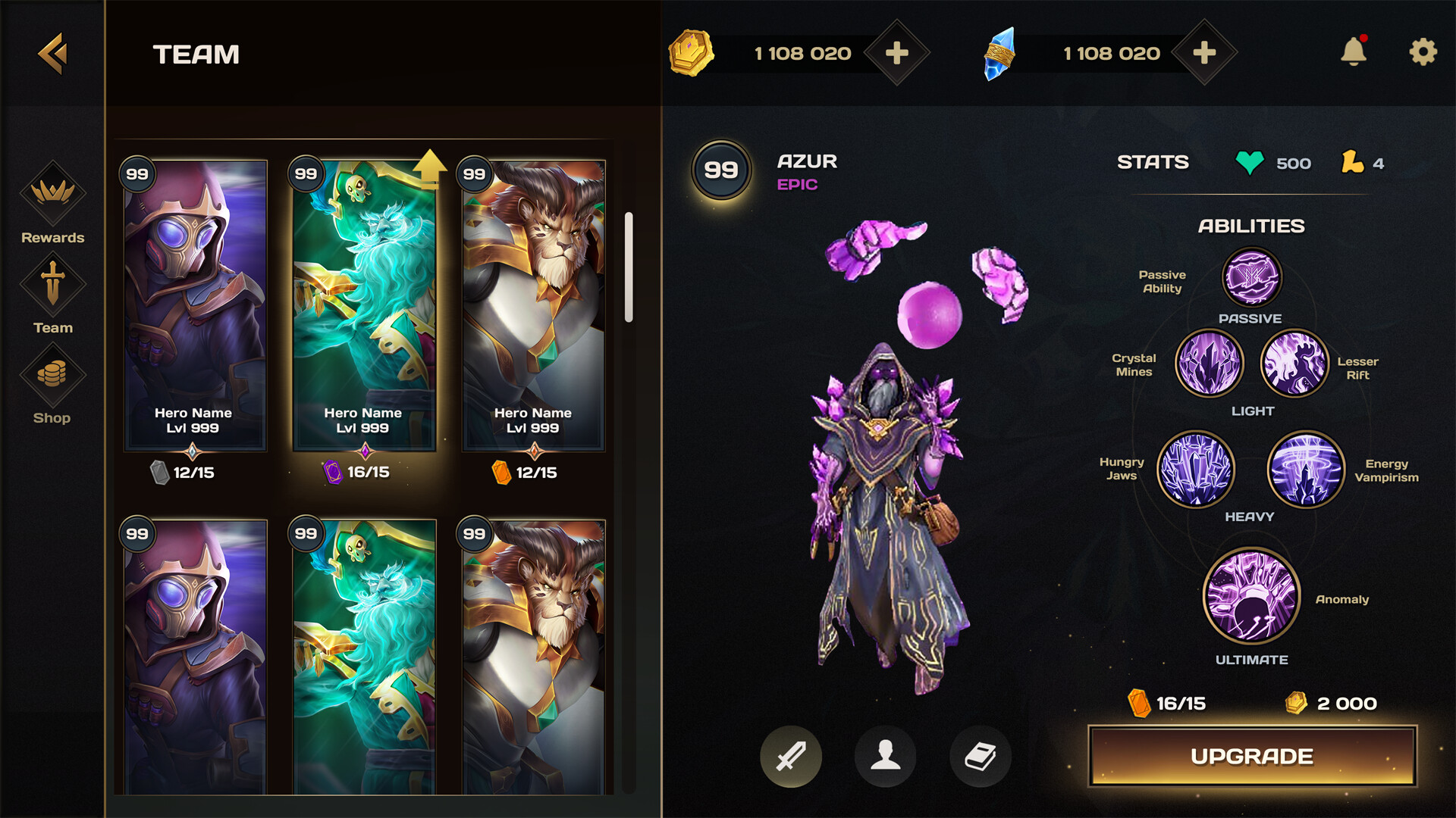 ArtStation - Game UI