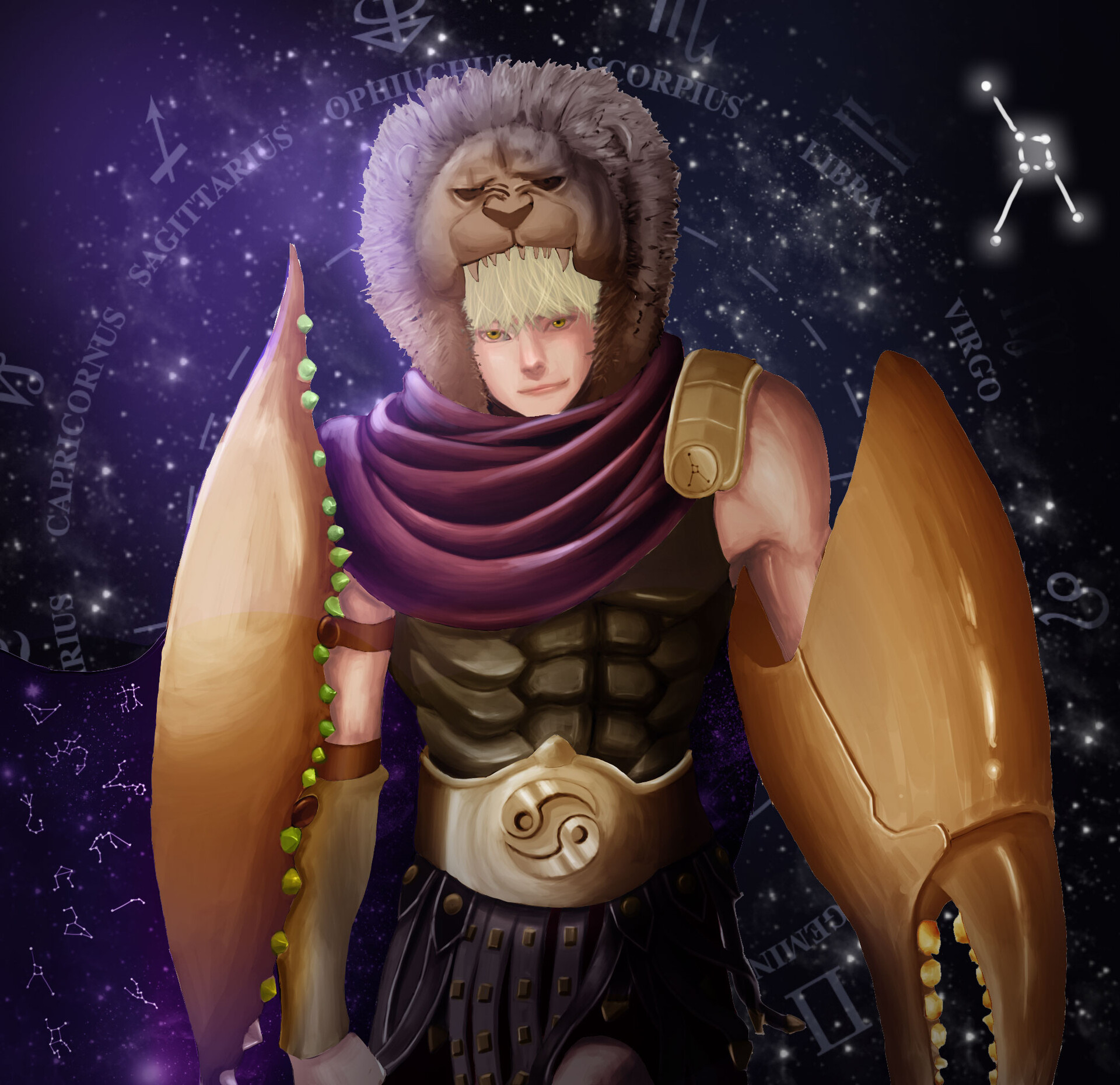 ArtStation - cancer that killed Hercules