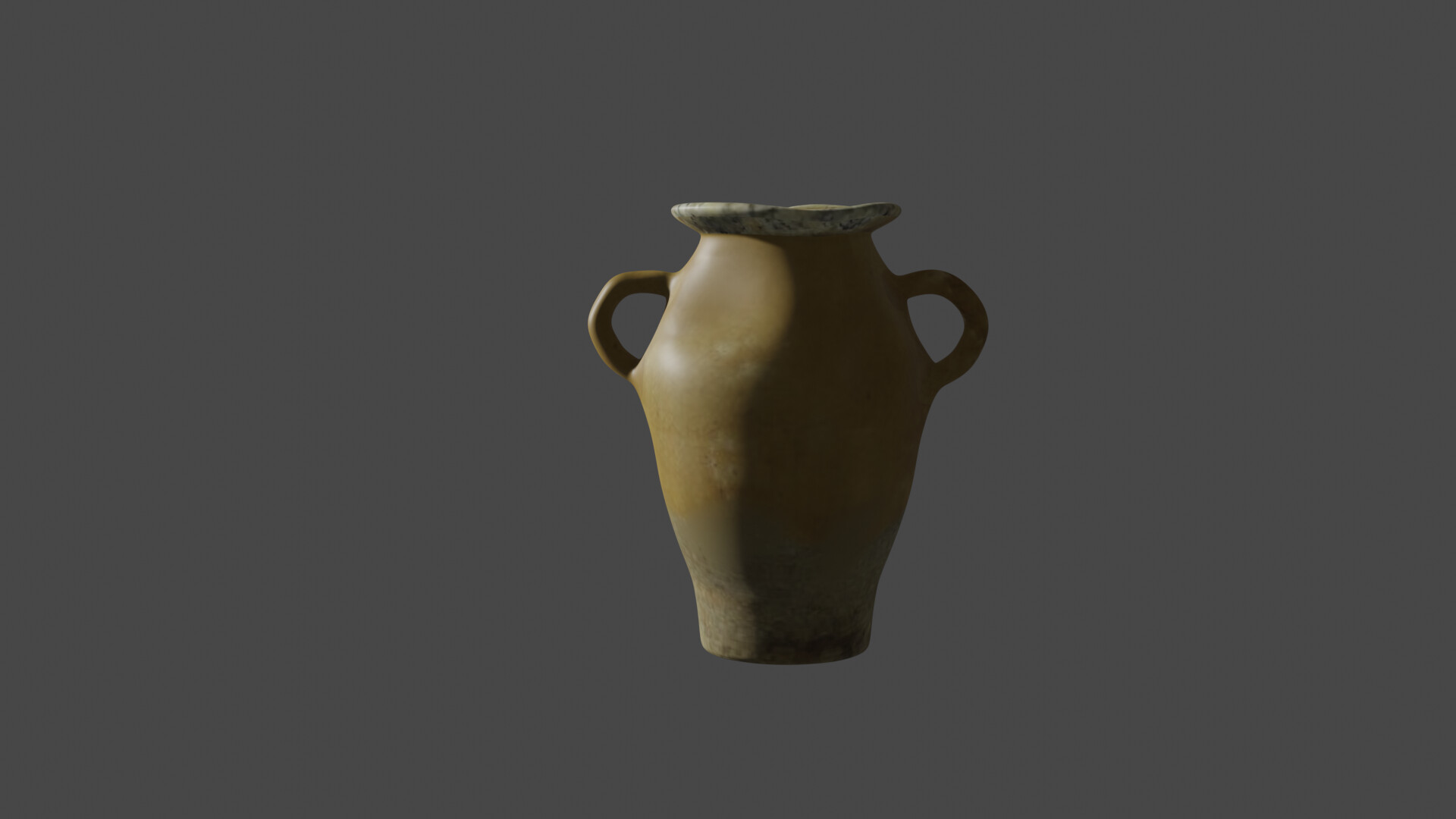 ArtStation - high - low poly vase- UV bake