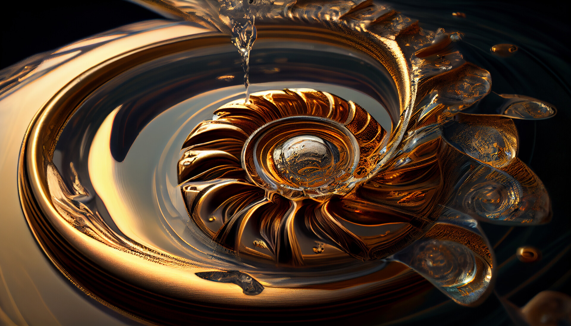 Water Vortex Wallpaper