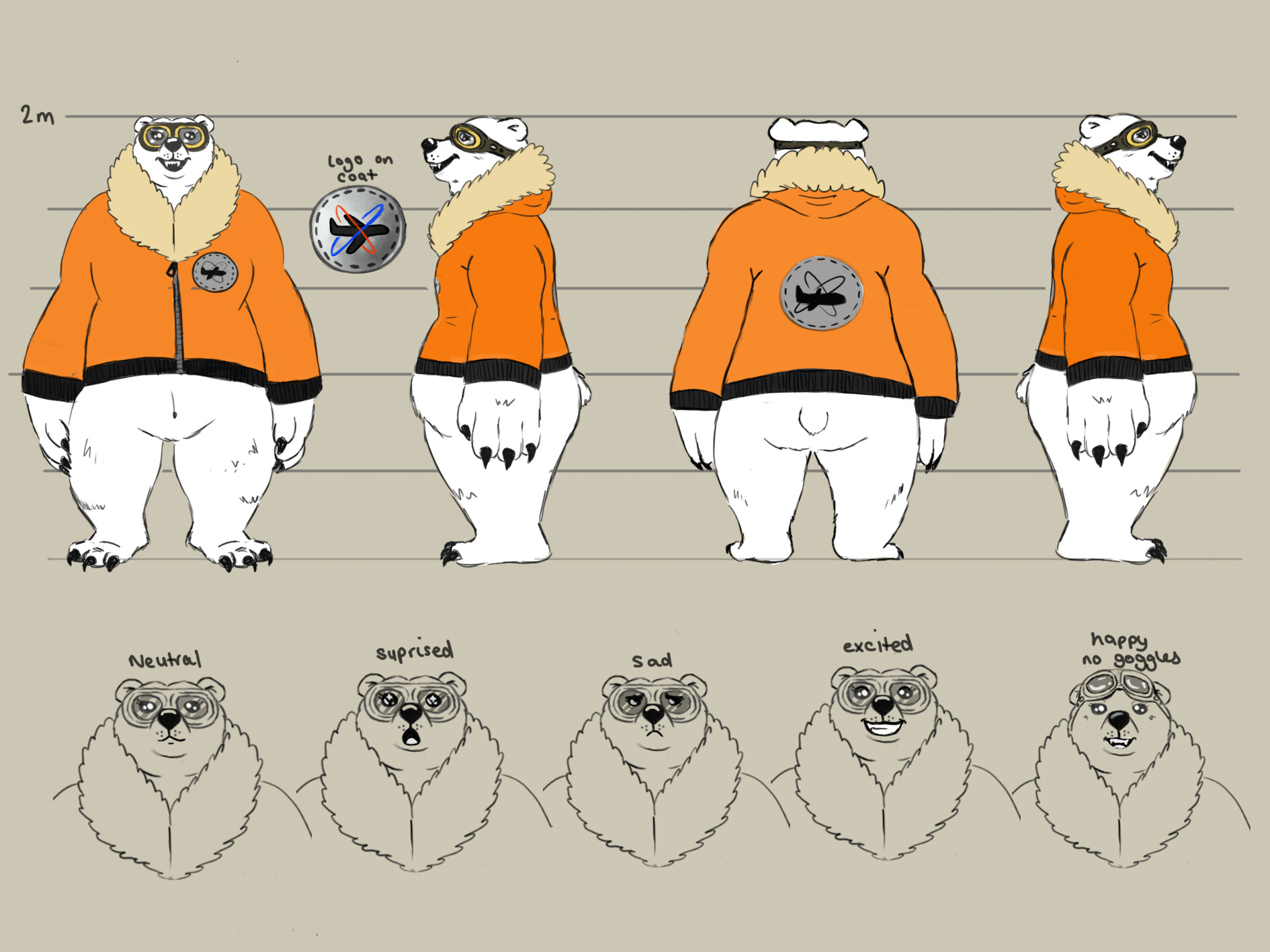 ArtStation - Mascot design for a travel company