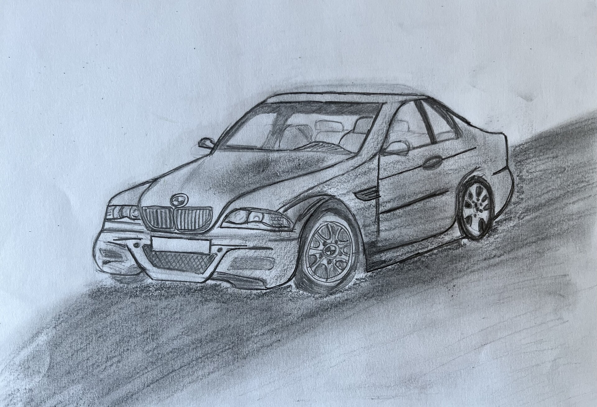 ArtStation - BMW Oservational drawing