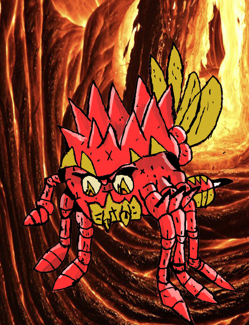 ArtStation - Sun cave dwelling pyrocrobs