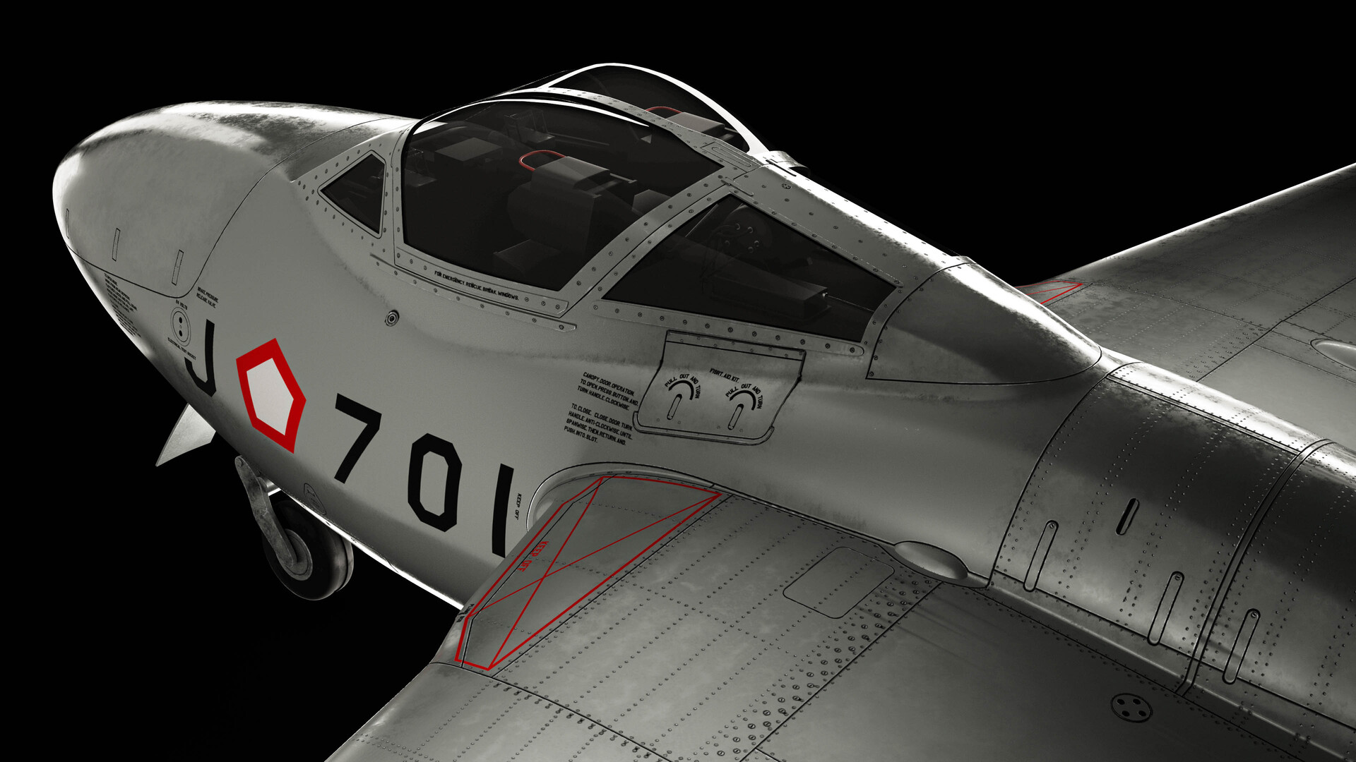 Dennis Halim - De Havilland Vampire Trainers DH.115 T.55 Indonesian Air ...