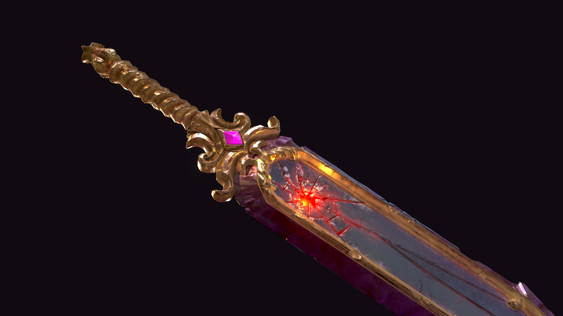 ArtStation - Stylized Weapon Practice