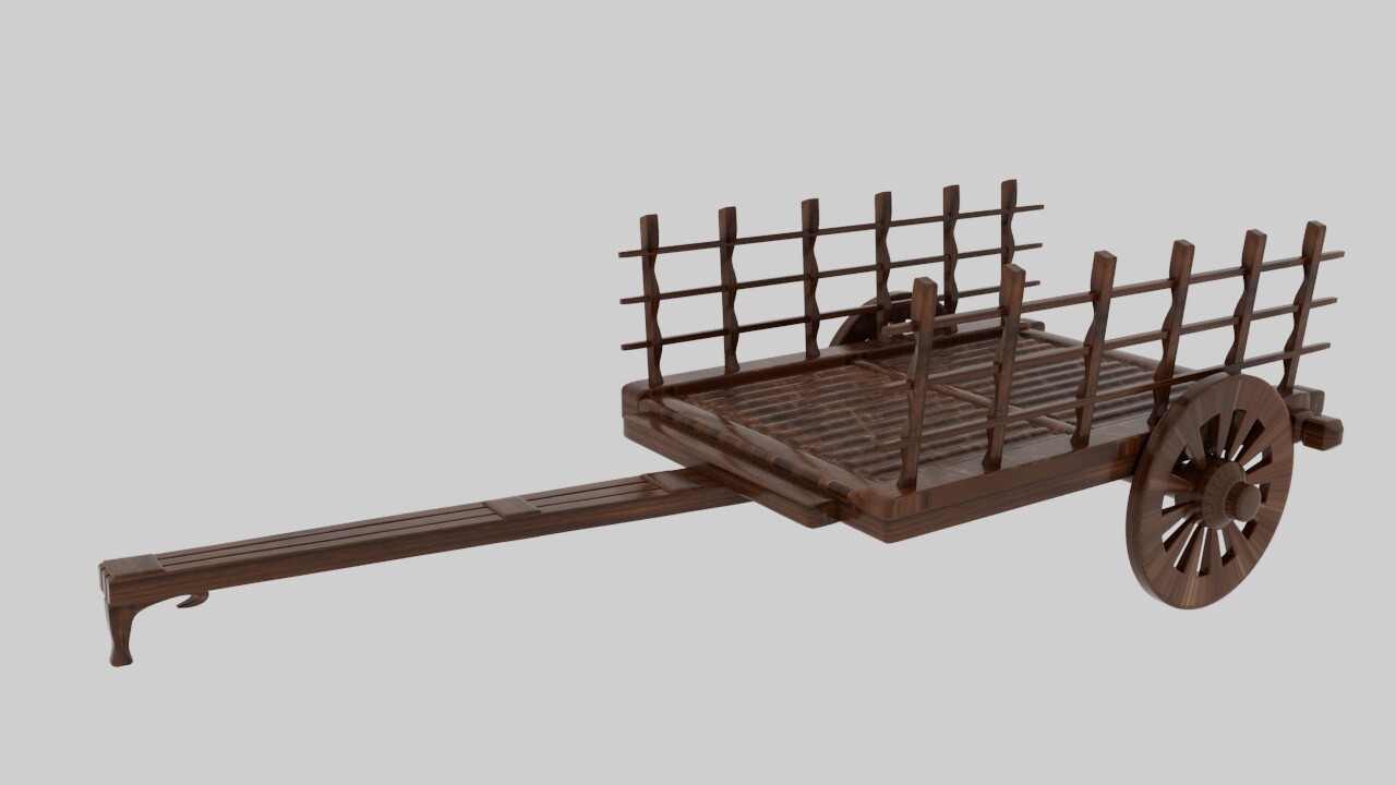 ArtStation - Bullock Cart