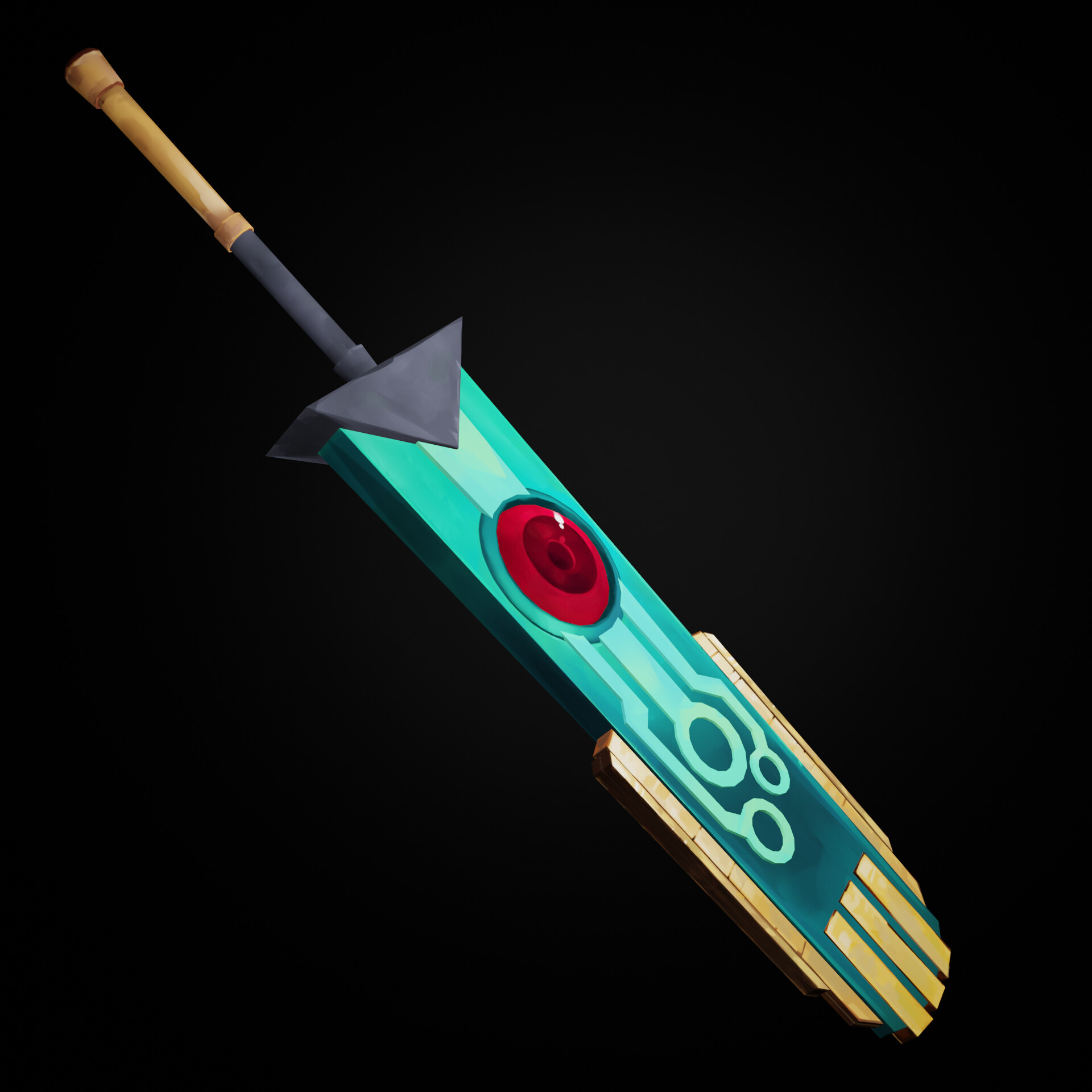 ArtStation - Sword From Transistor