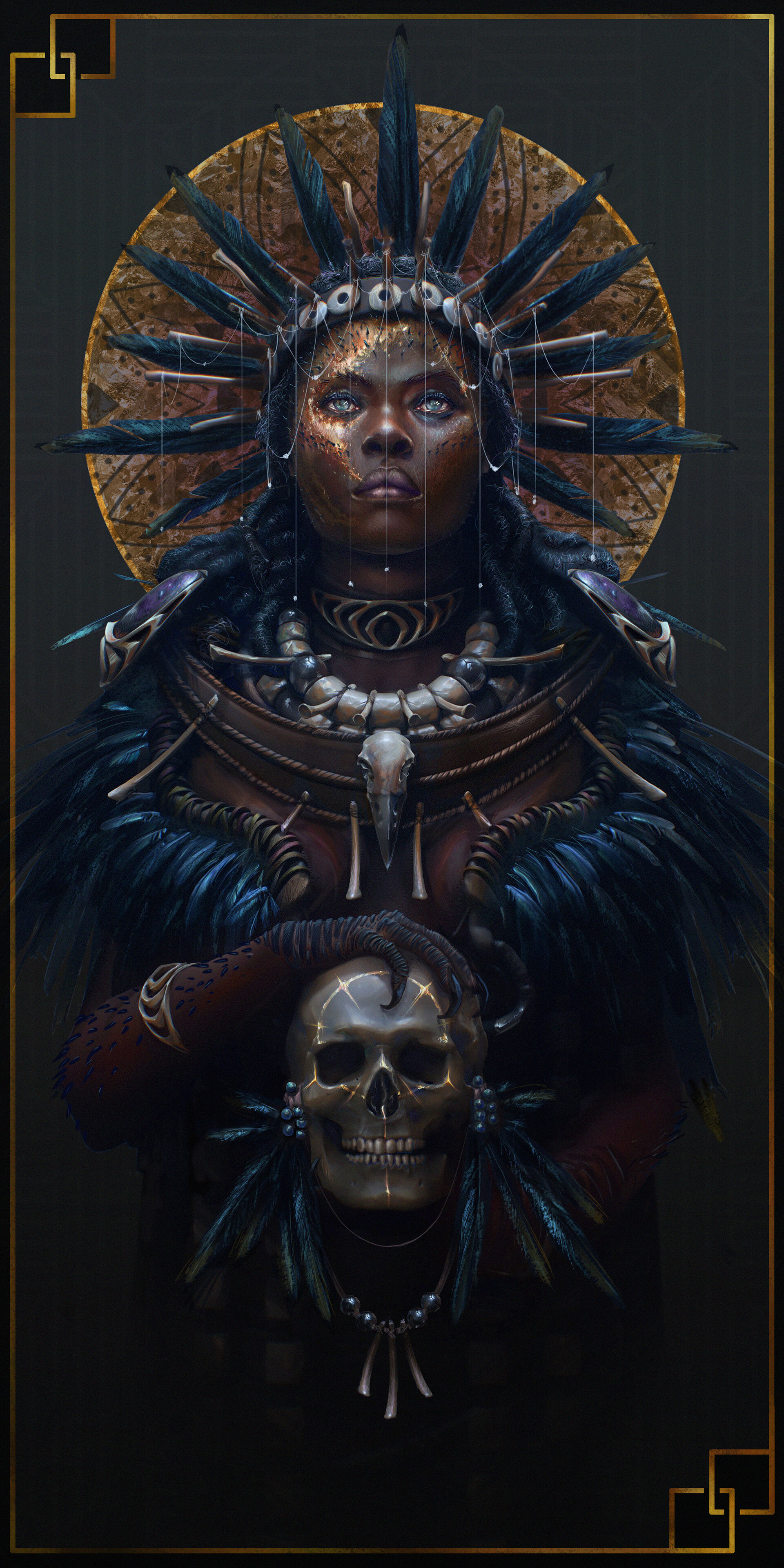 ArtStation - Crow Queen