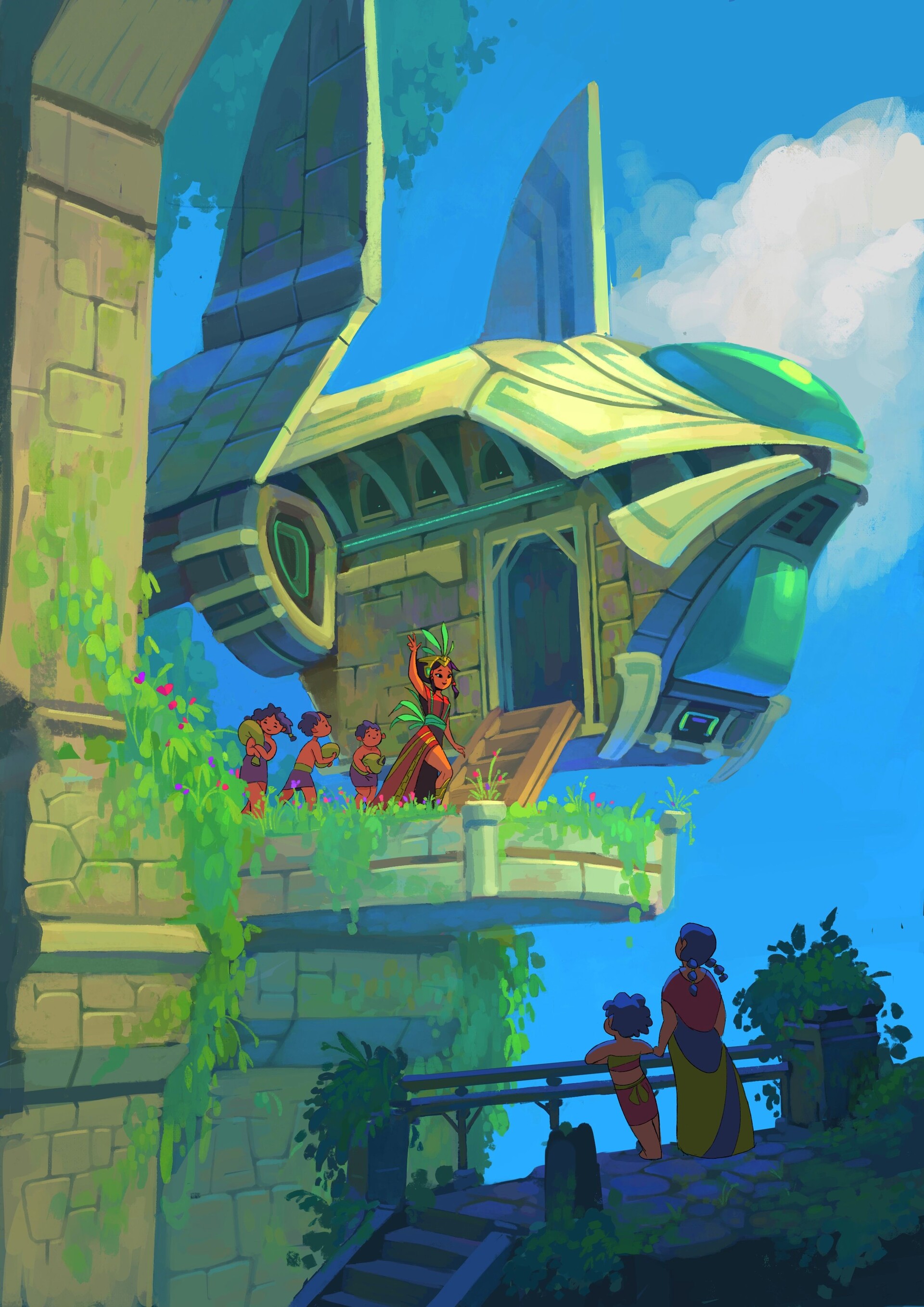 ArtStation - Boarding Time