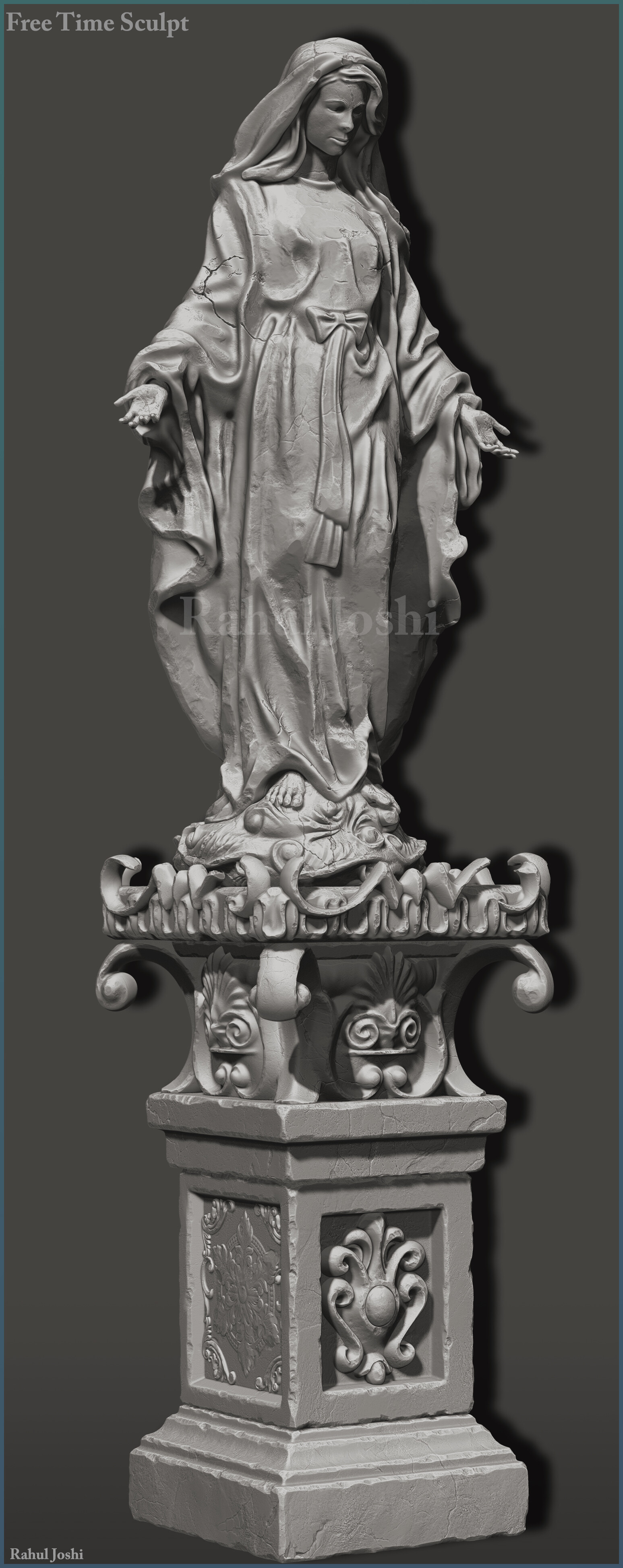 ArtStation - Stone Statue